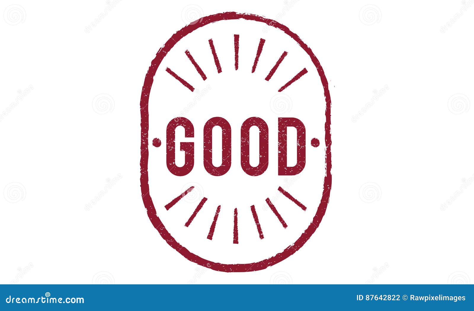 Good Excellent Positive Optimistic Well Graphic Concept Stock ...