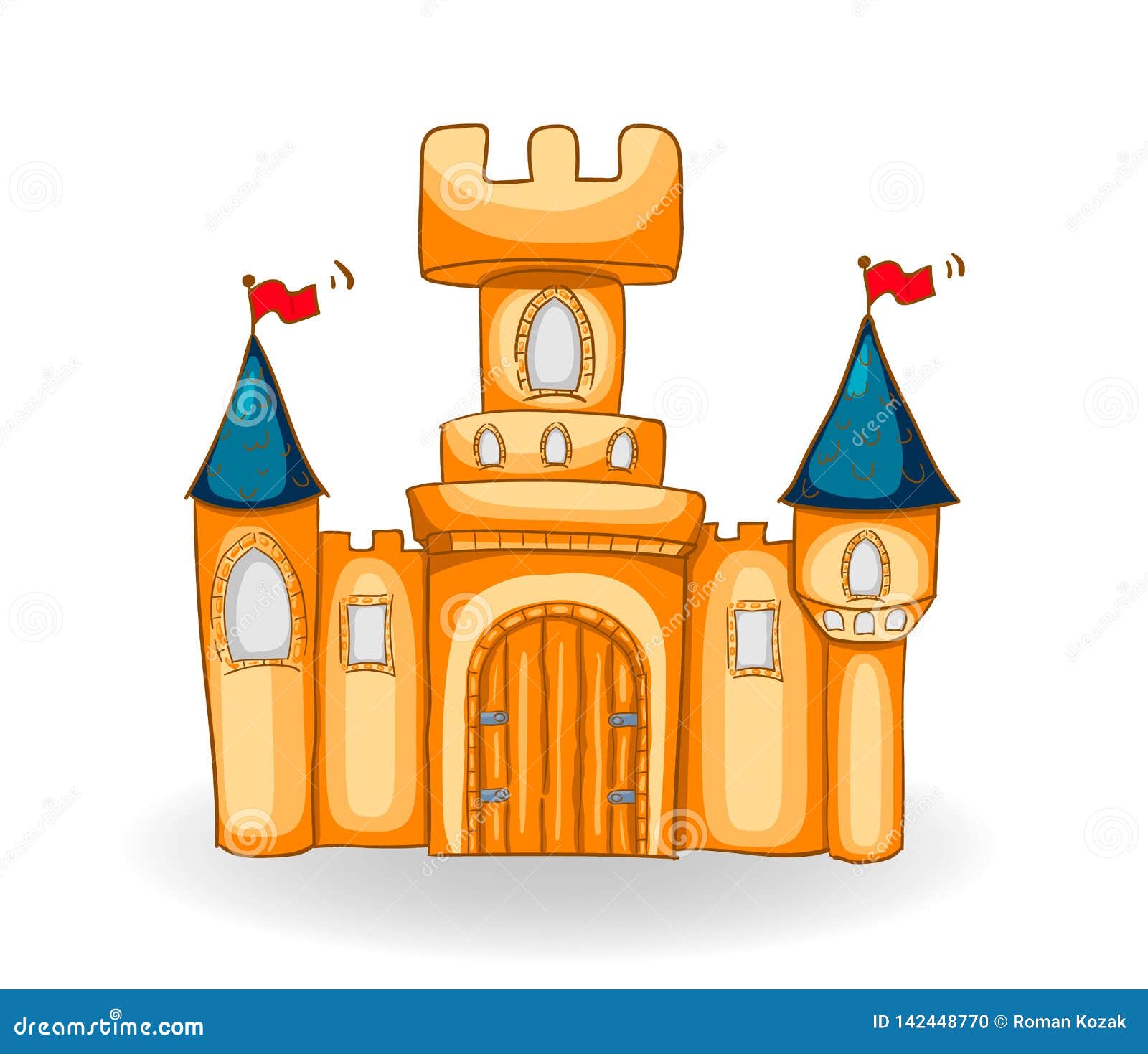 Fairytale Shadow Matching Activity With Castle, Princess, Knight. Magic ...