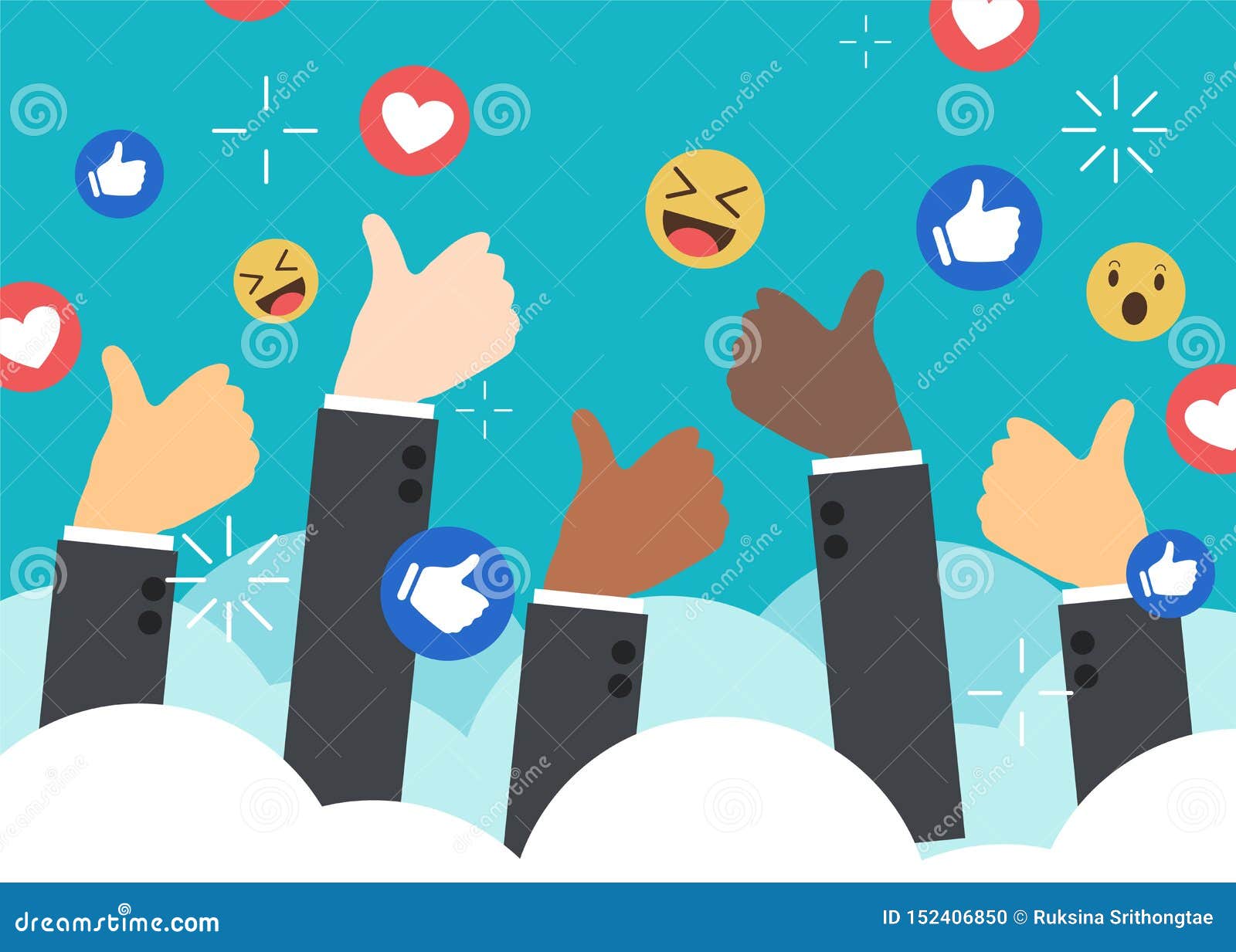 Good Feedback Form Group of People Voctor Editorial Image ...