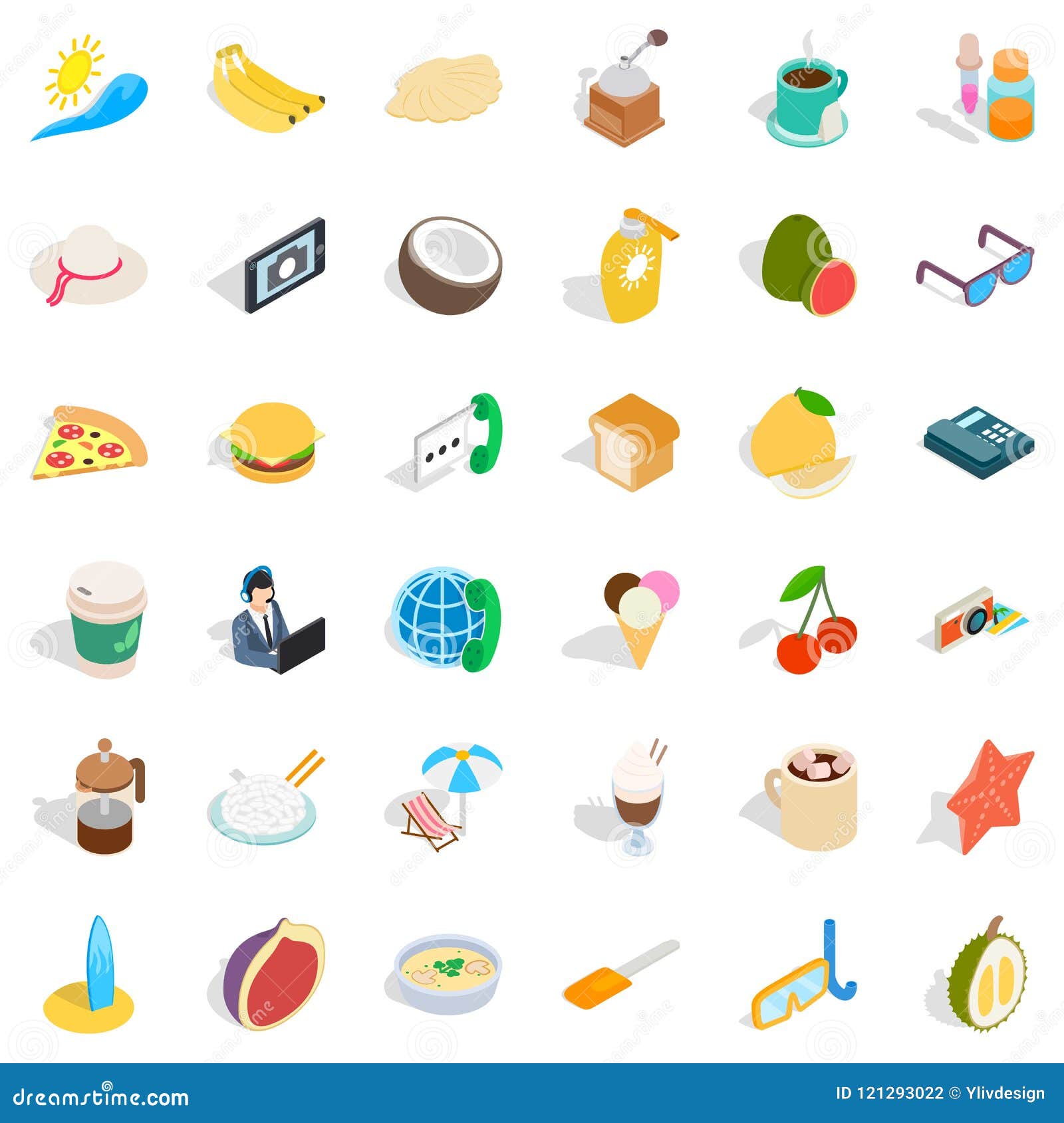 Good Food Icons Set, Isometric Style Stock Vector - Illustration of ... Good Food Icons Set, Isometric Style Stock Vector - Illustration of ...