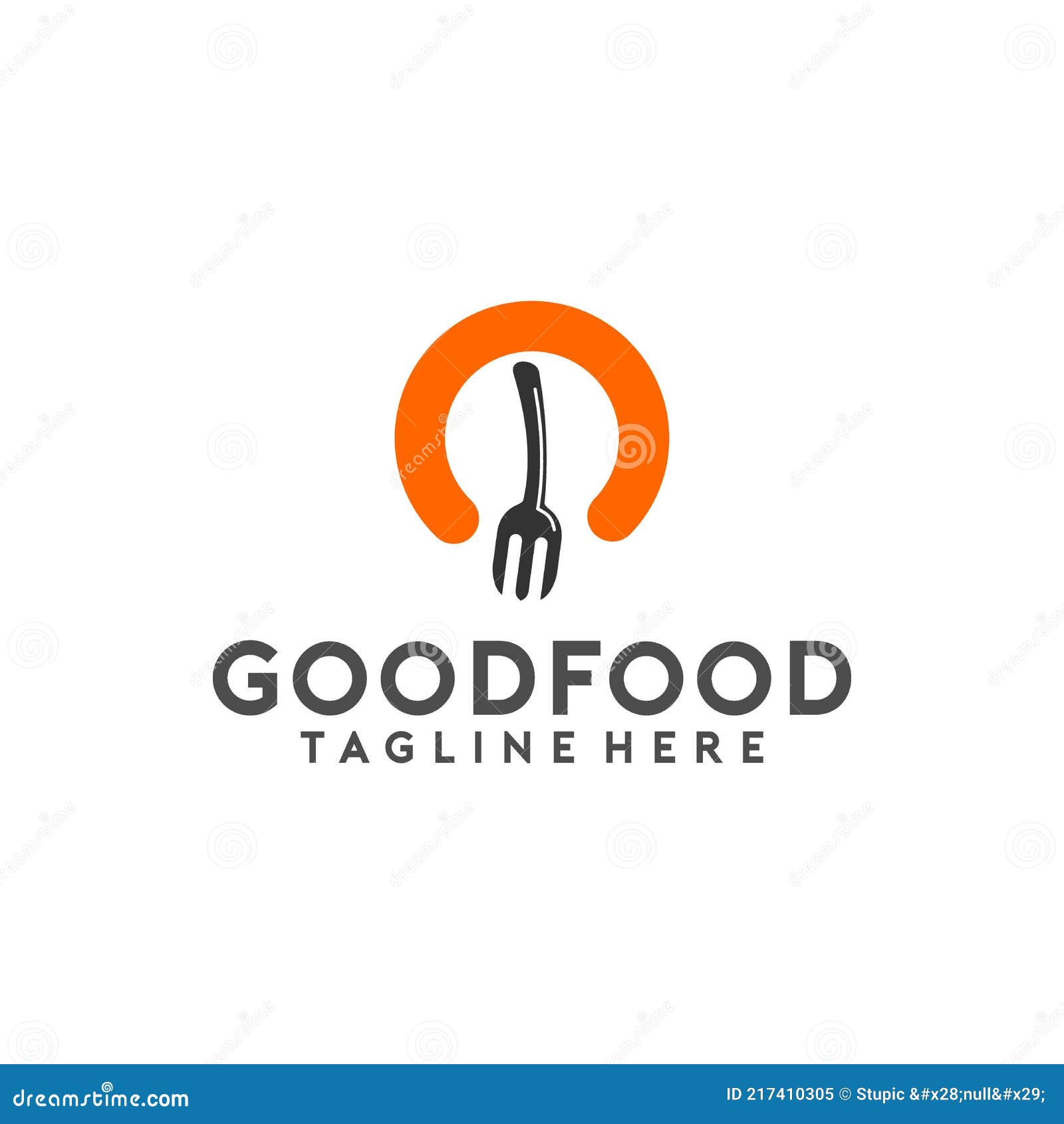 Good Food Logo Concept for Food Logo Vector. Stock Vector ...