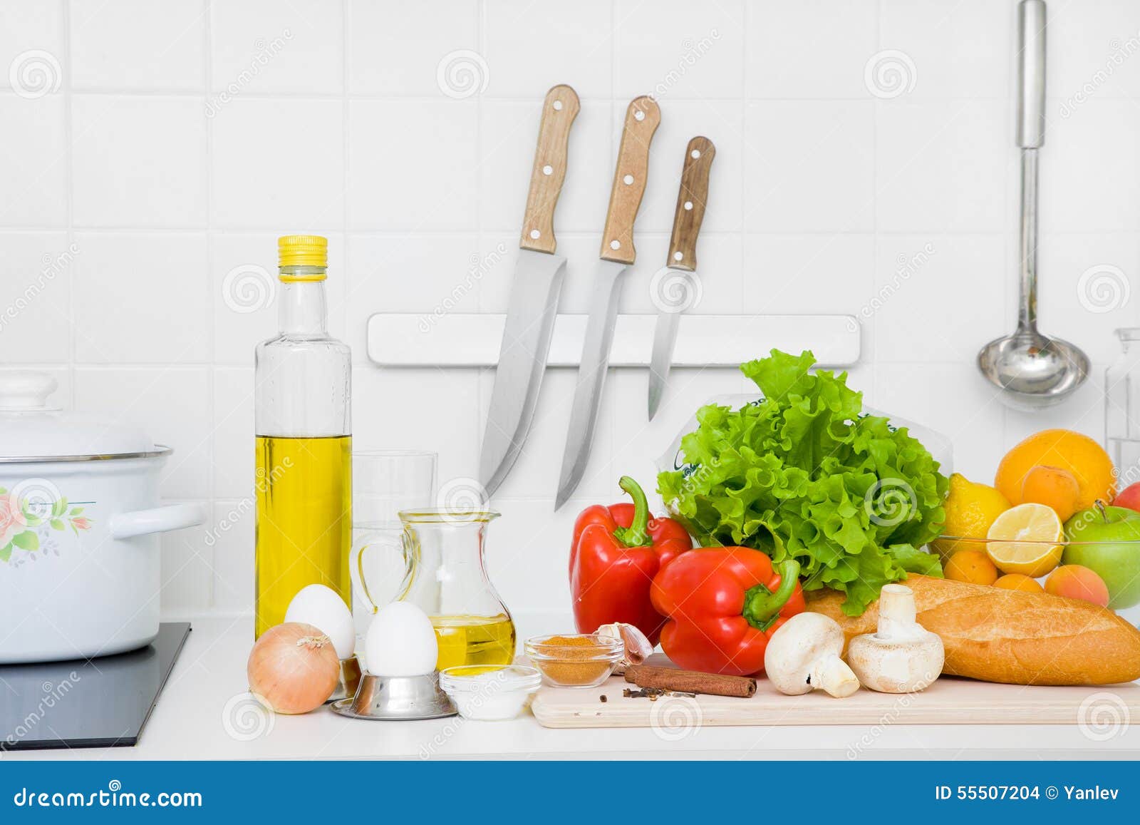 Good food stock photo. Image of interior, indoors, decor - 55507204