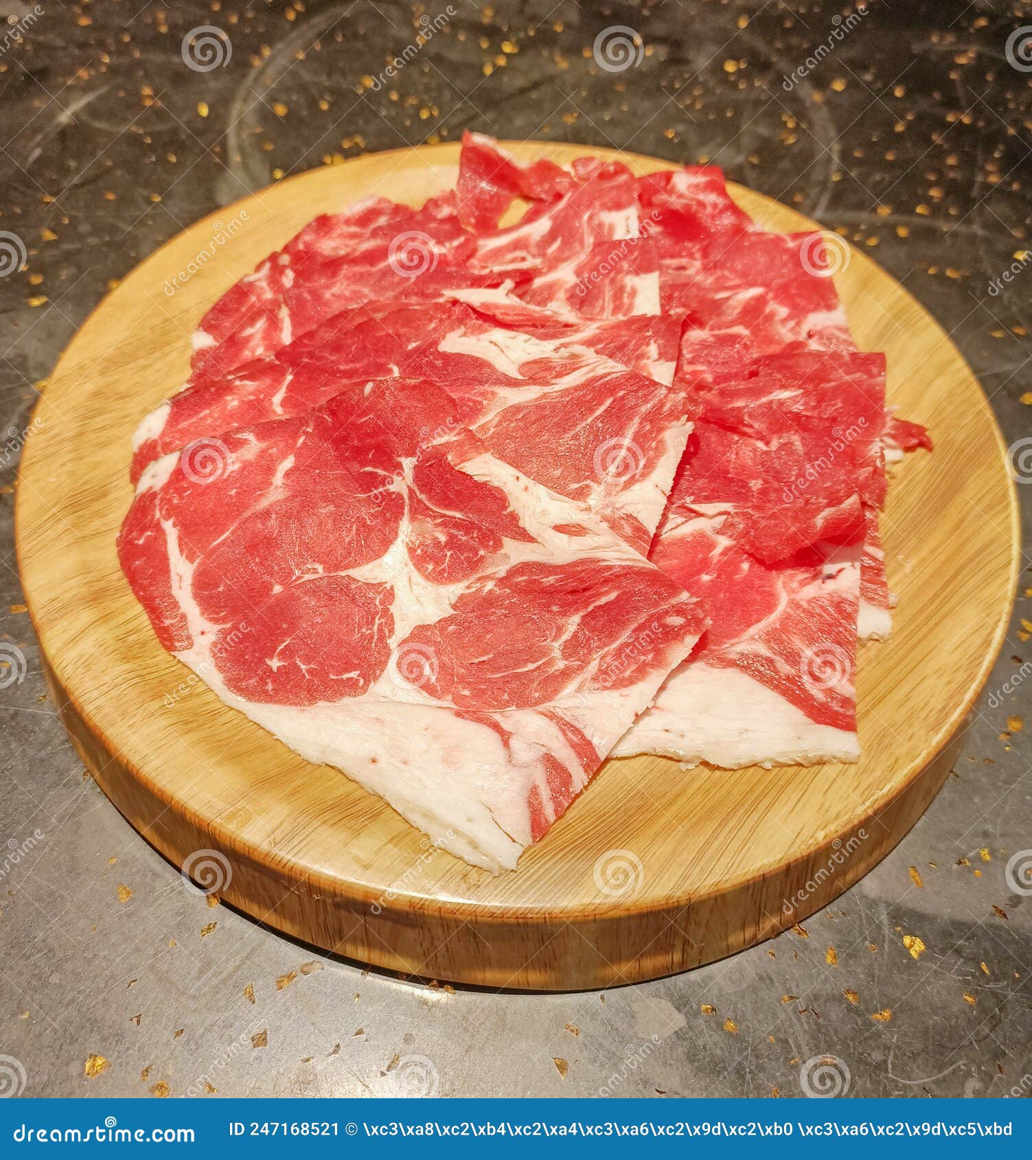 Good food on the table stock image. Image of butcher - 247168521