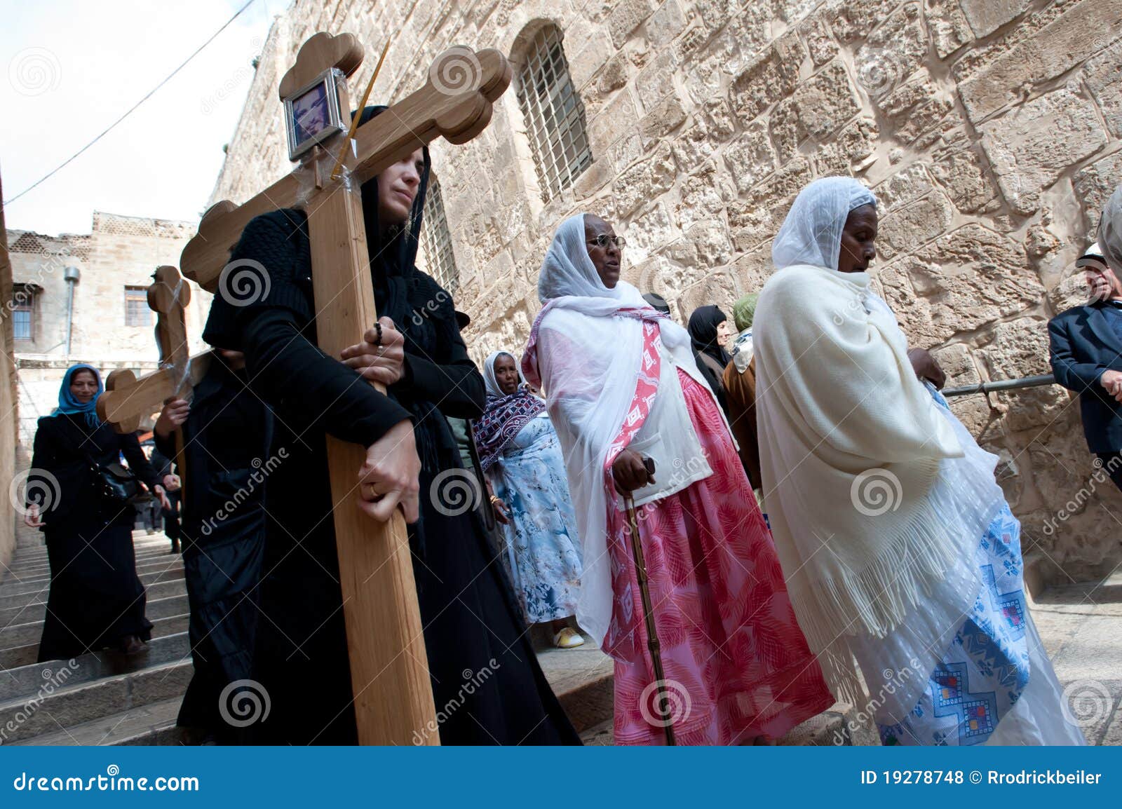 Good Friday in Jerusalem editorial stock photo. Image of walk - 19278748