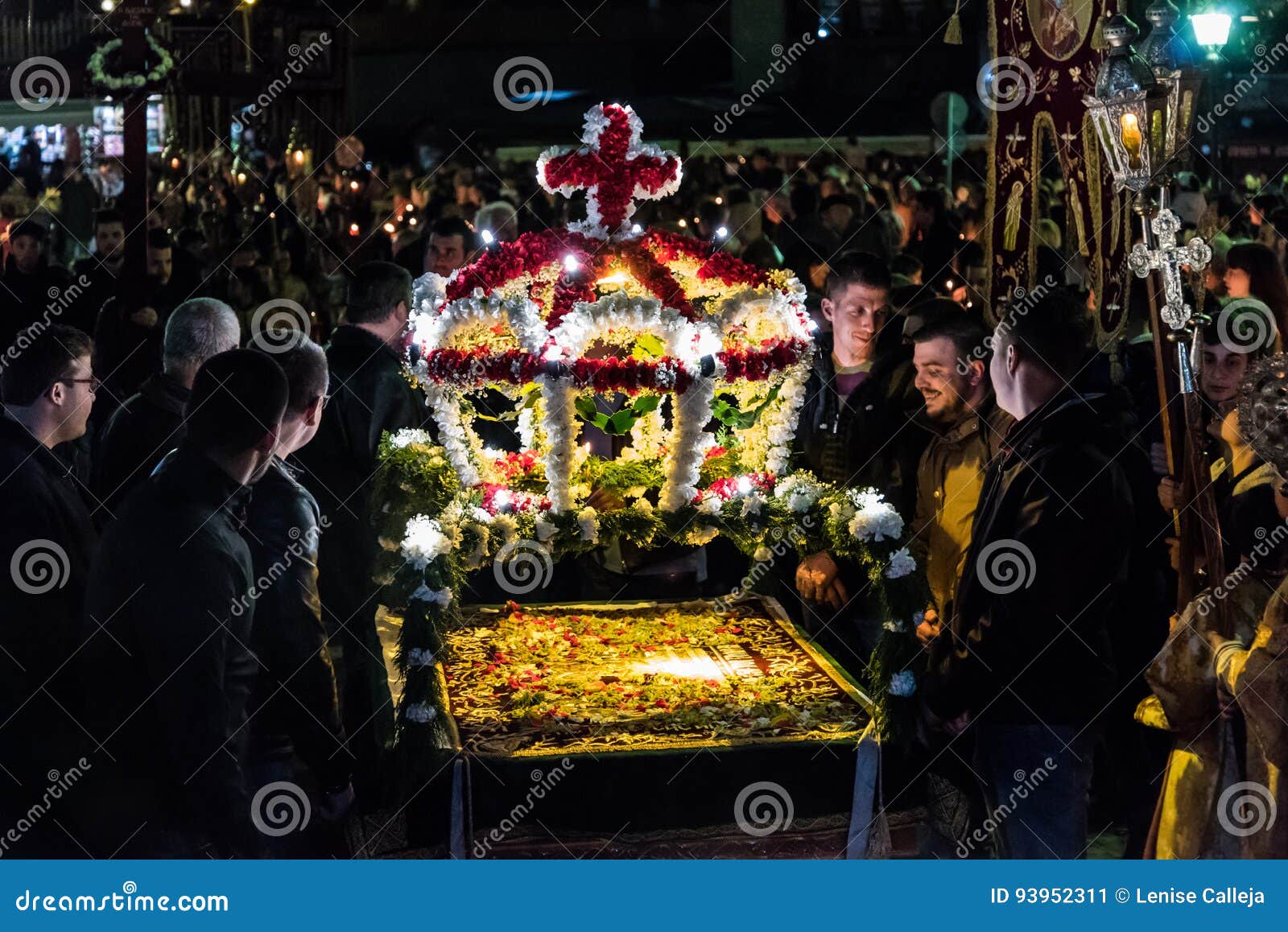 Good Friday Procession in Metsovo, Northern Greece Editorial Photo ...