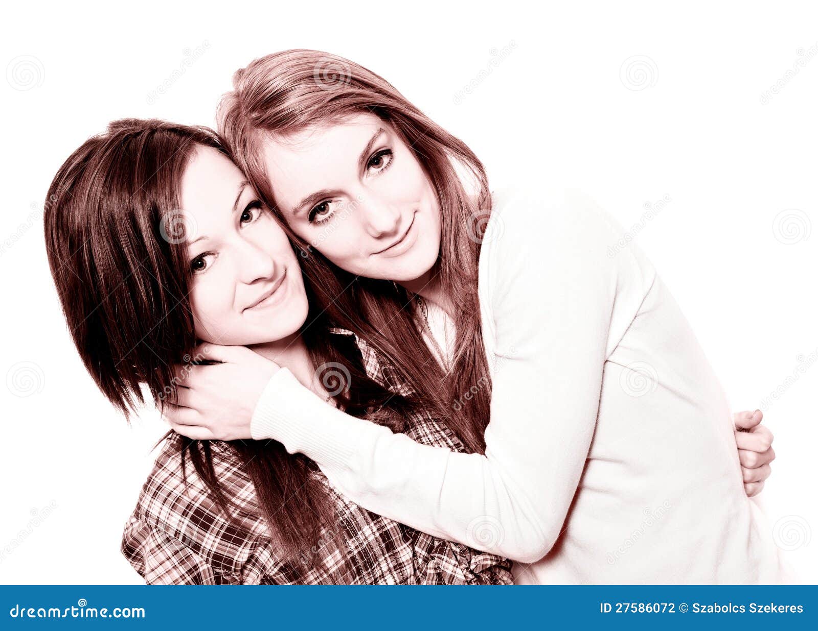 Good friends stock photo. Image of girl, posing, cute - 27586072