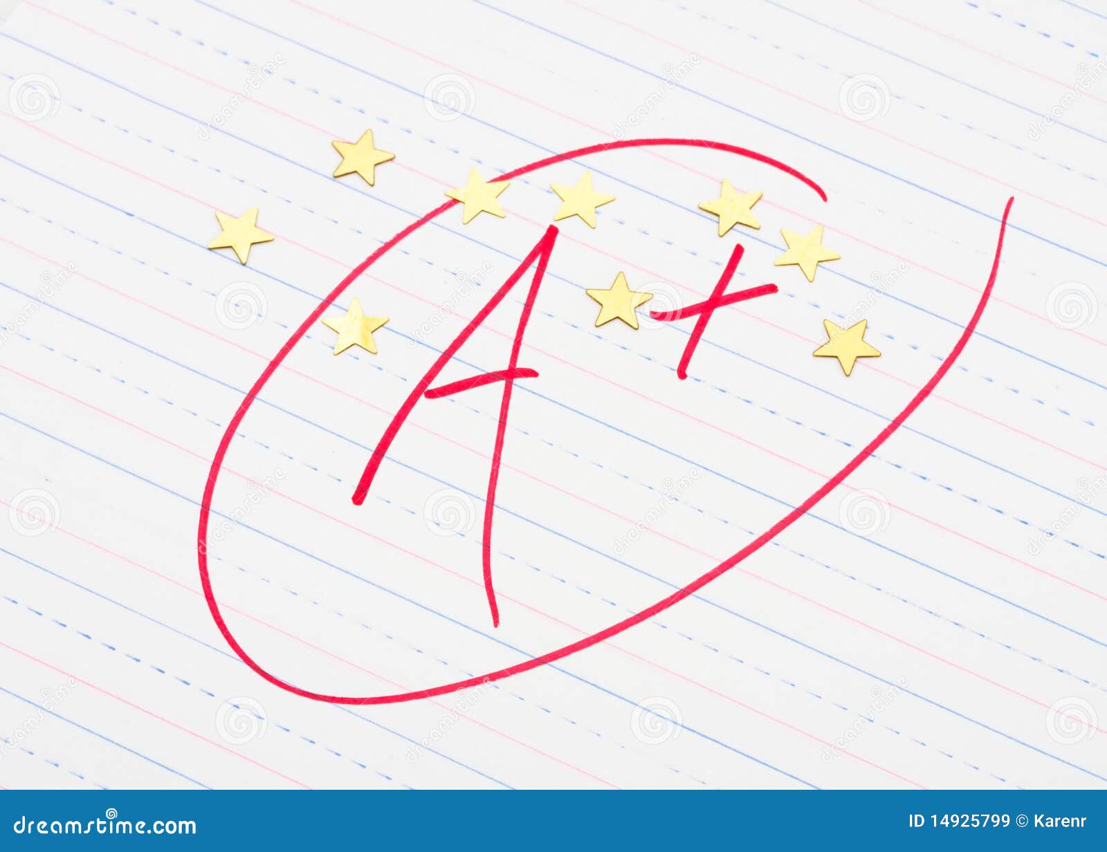 Good Grades stock image. Image of blank, elementary, star - 14925799