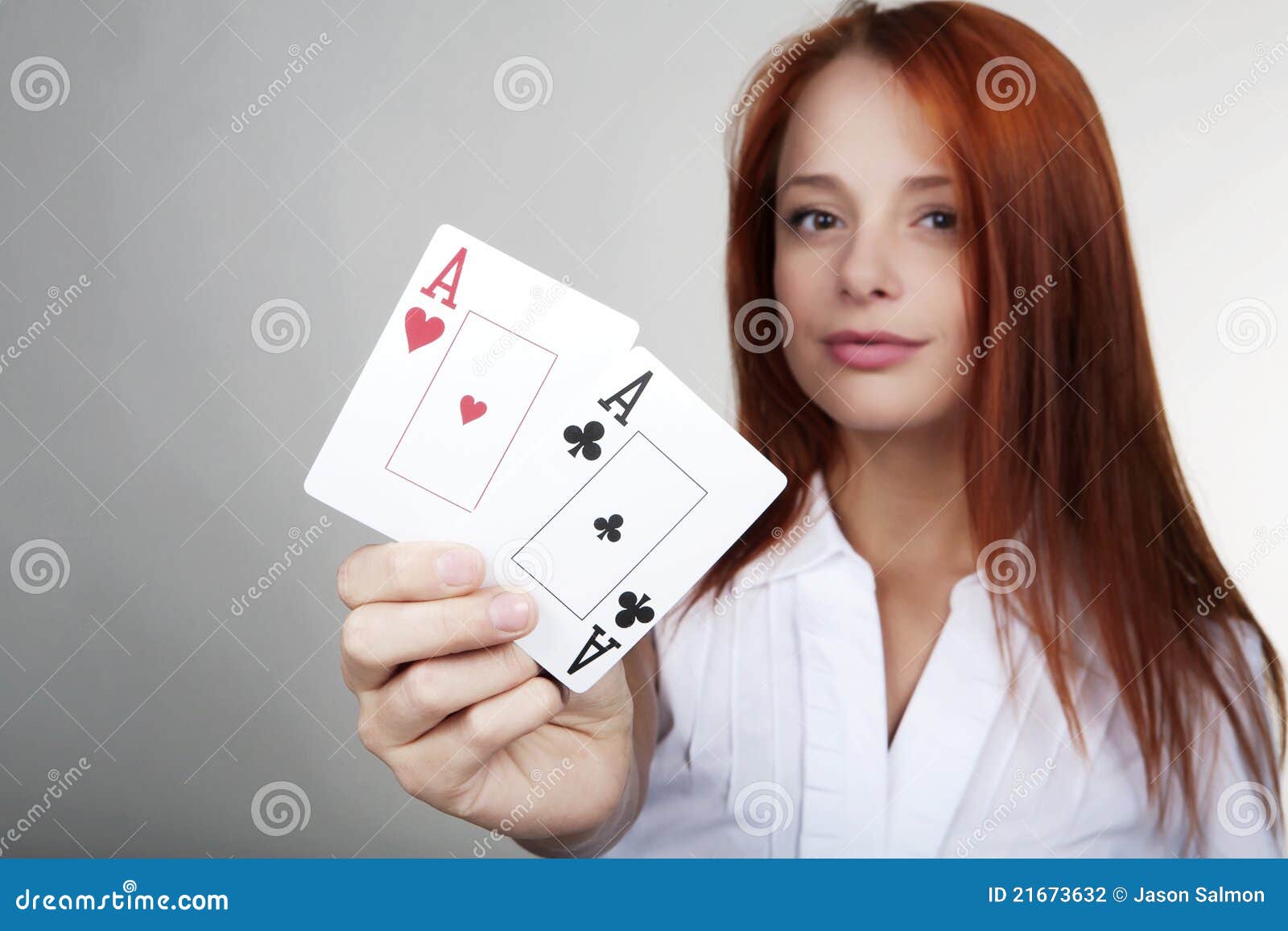 A good hand stock photo. Image of casino, attractive - 21673632