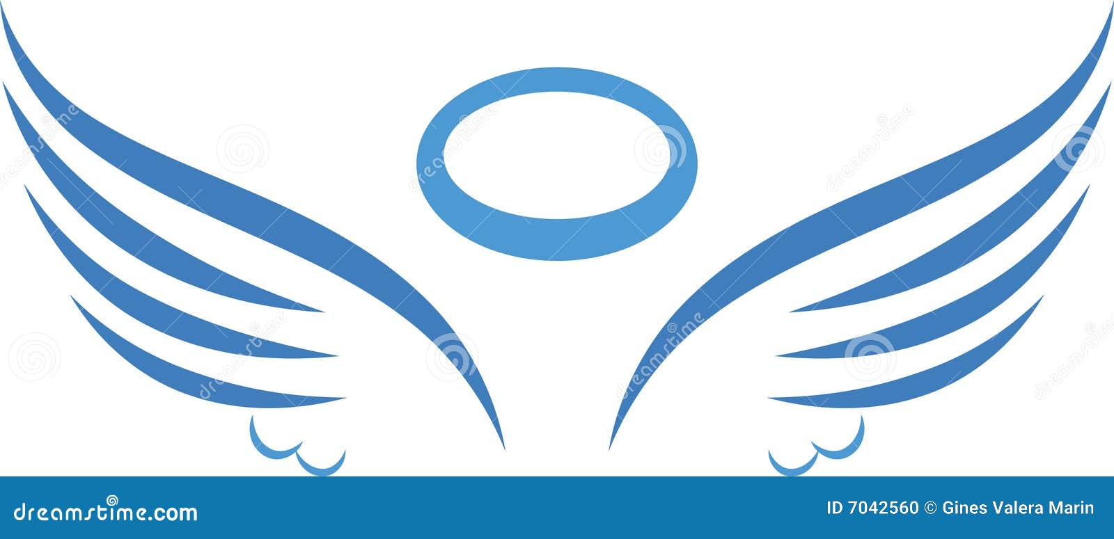 Good icon stock vector. Illustration of blue, saint, icon - 7042560