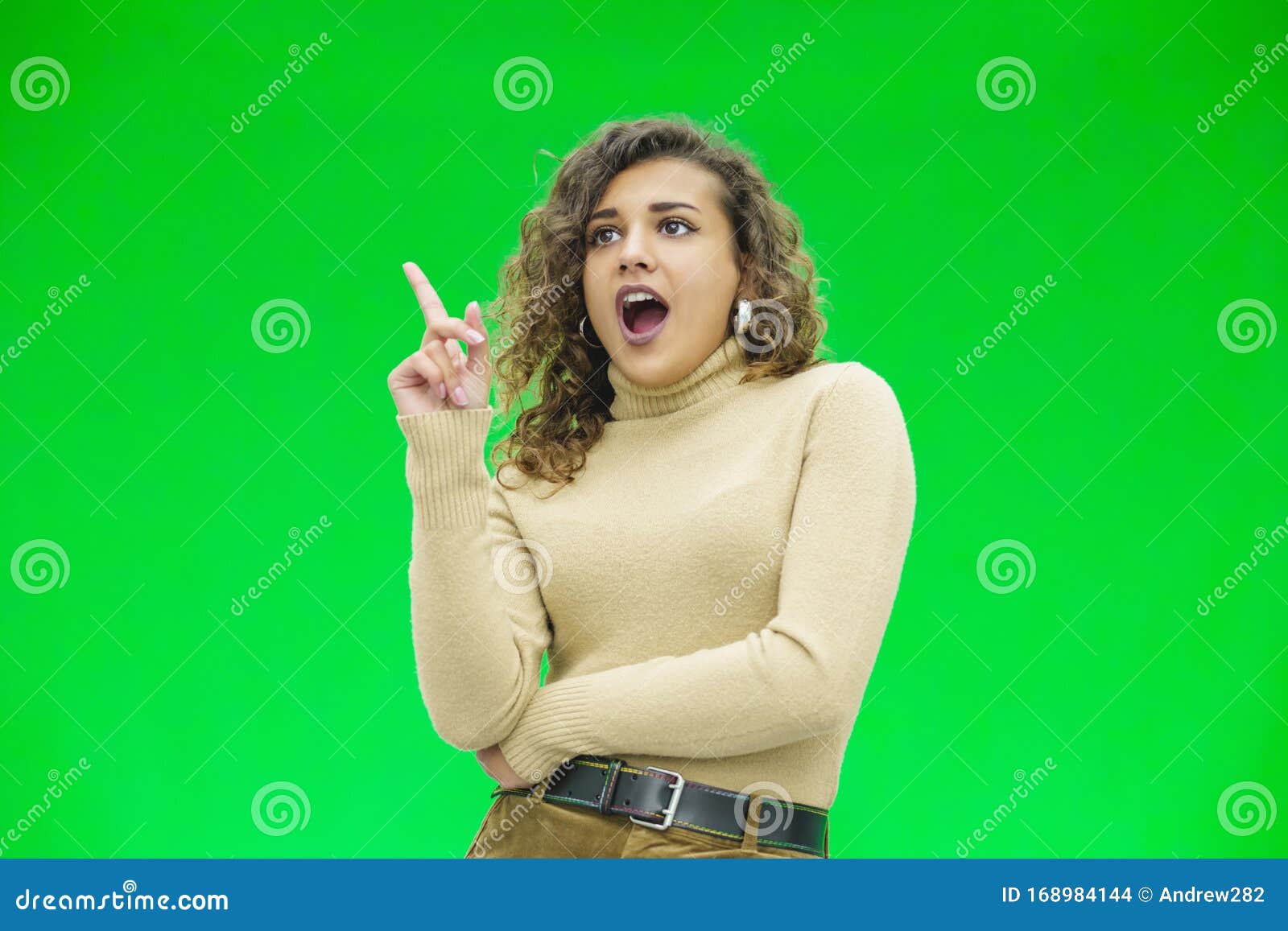 Good Idea Coming To Pretty Womans Mind, Great Solution of Problems ...