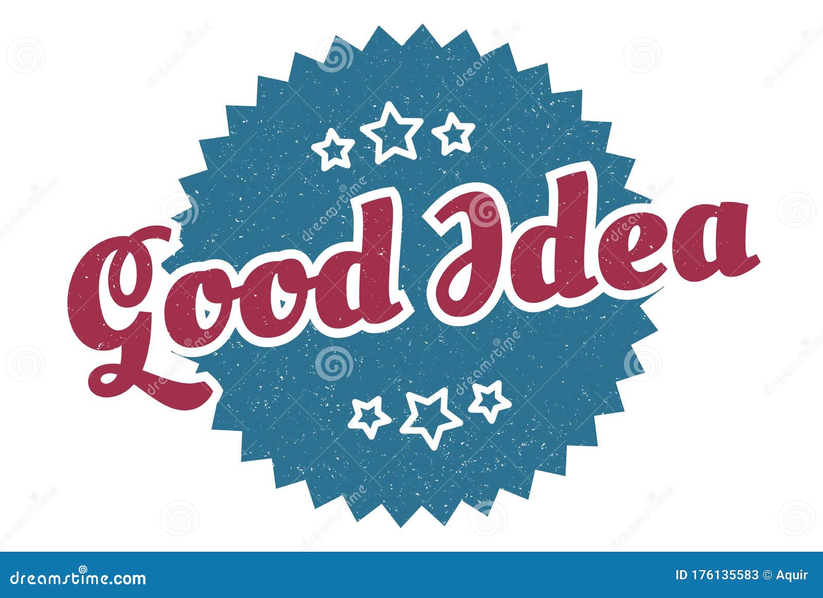 Good Idea Sign. Good Idea Vintage Retro Label Stock Vector ...