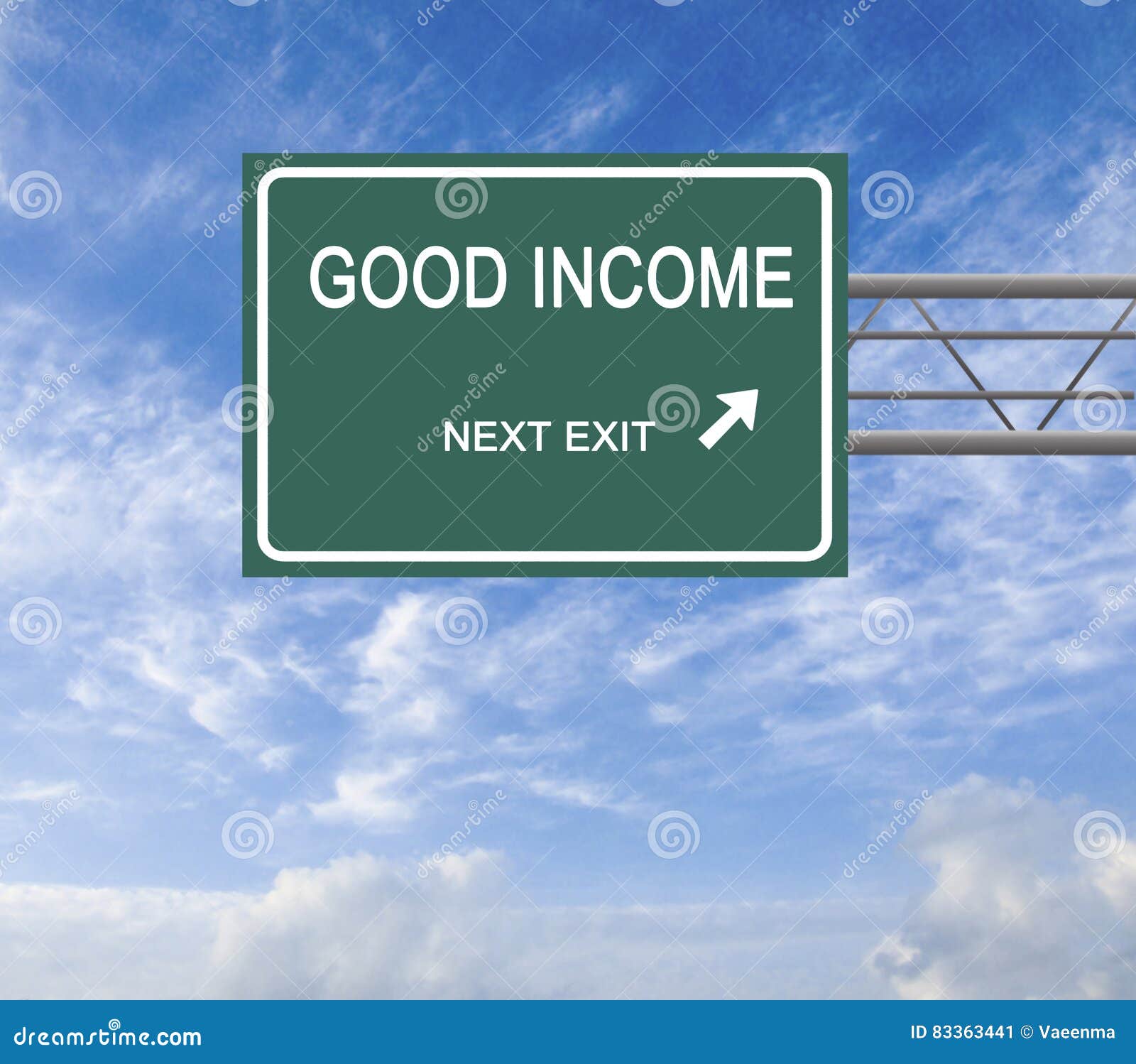 Good income stock illustration. Illustration of future - 83363441