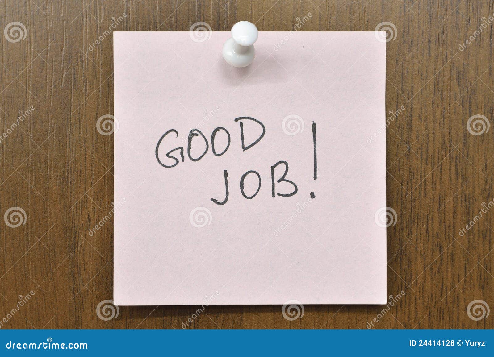 Good Job stock photo. Image of message, congratulation - 24414128