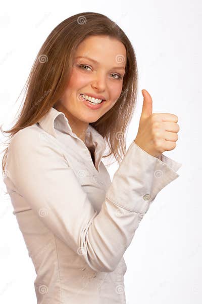 Good job! stock photo. Image of woman, worker, success - 640088