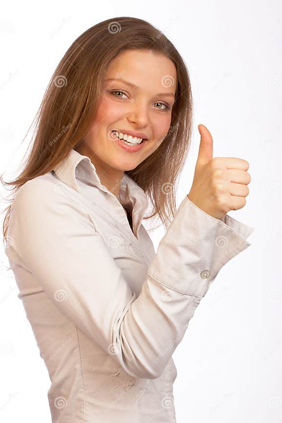 Good job! stock photo. Image of woman, worker, success - 640088