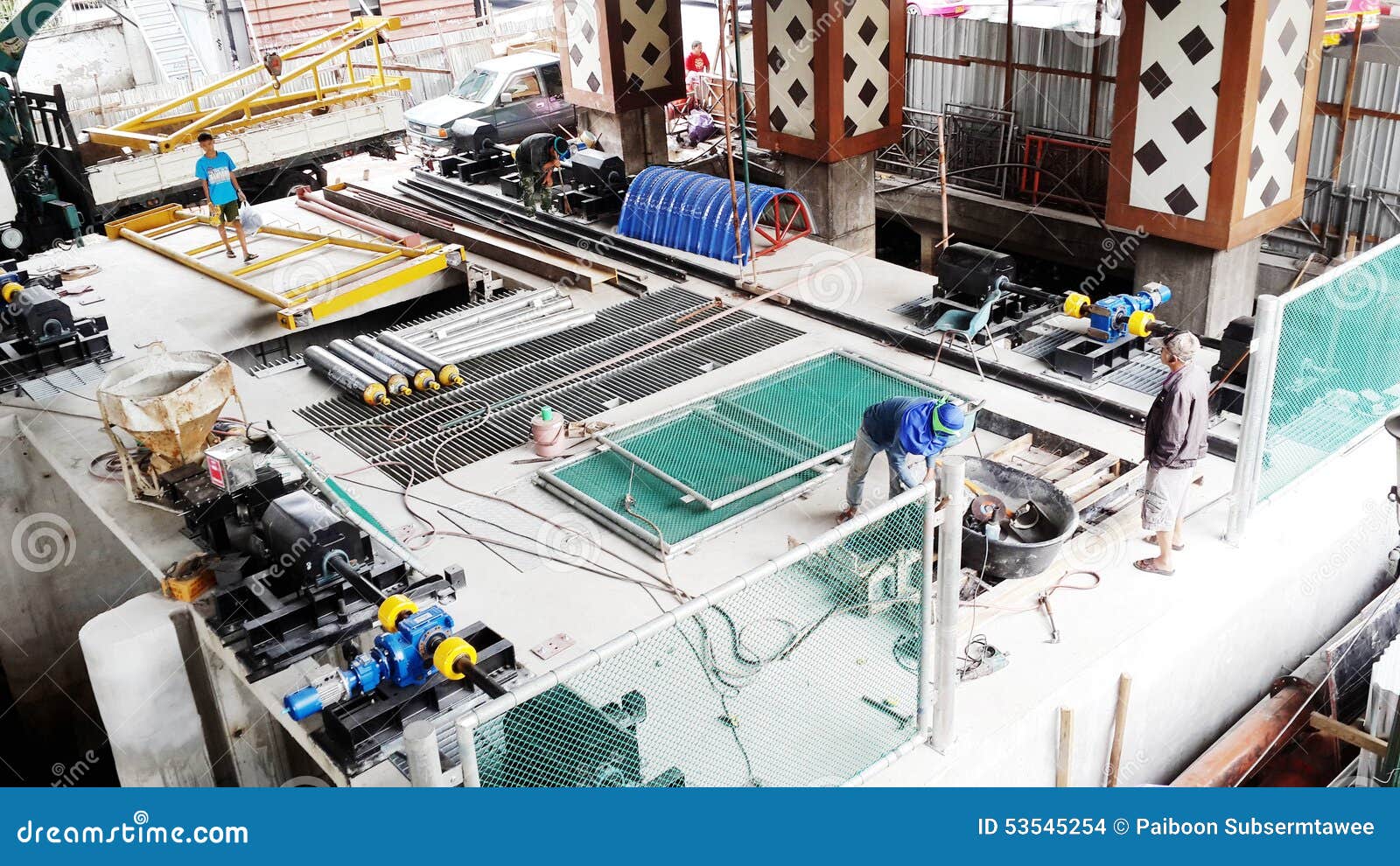 Good job editorial stock image. Image of site, industry - 53545254