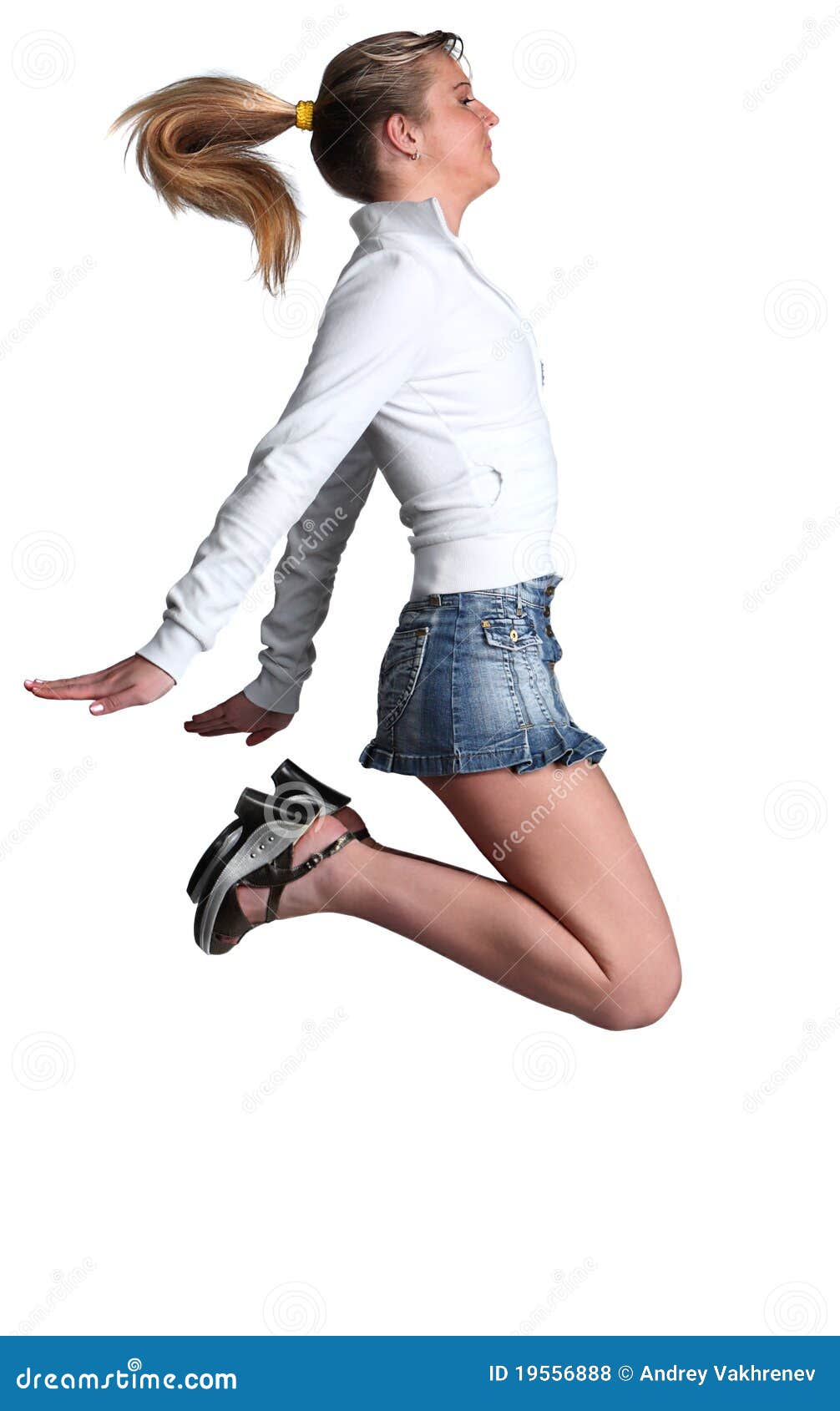 Good jump stock photo. Image of vertical, jumping, white - 19556888