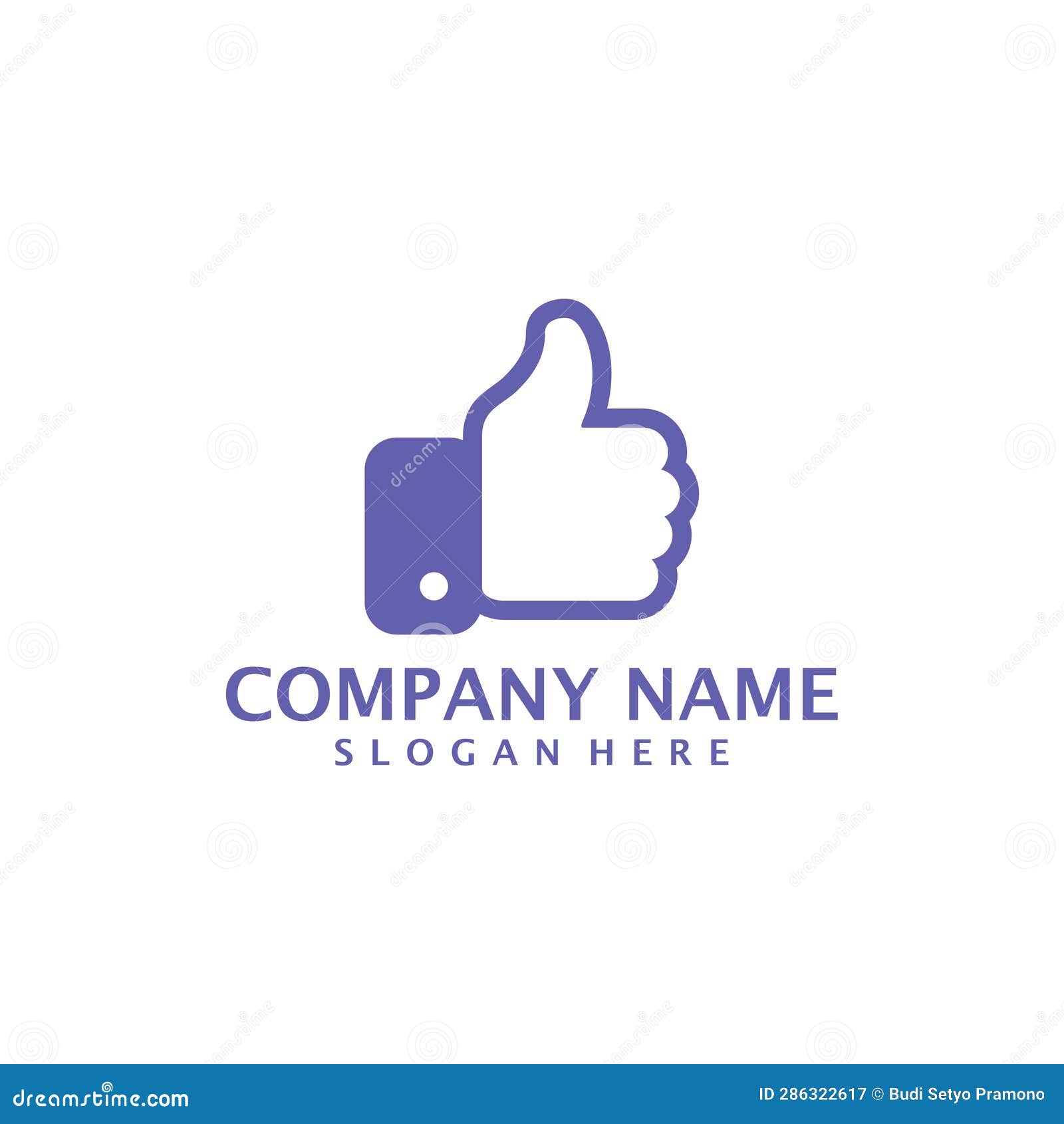 Good Logo Design Vector. Like Logo Design Template Concept Stock Vector ...