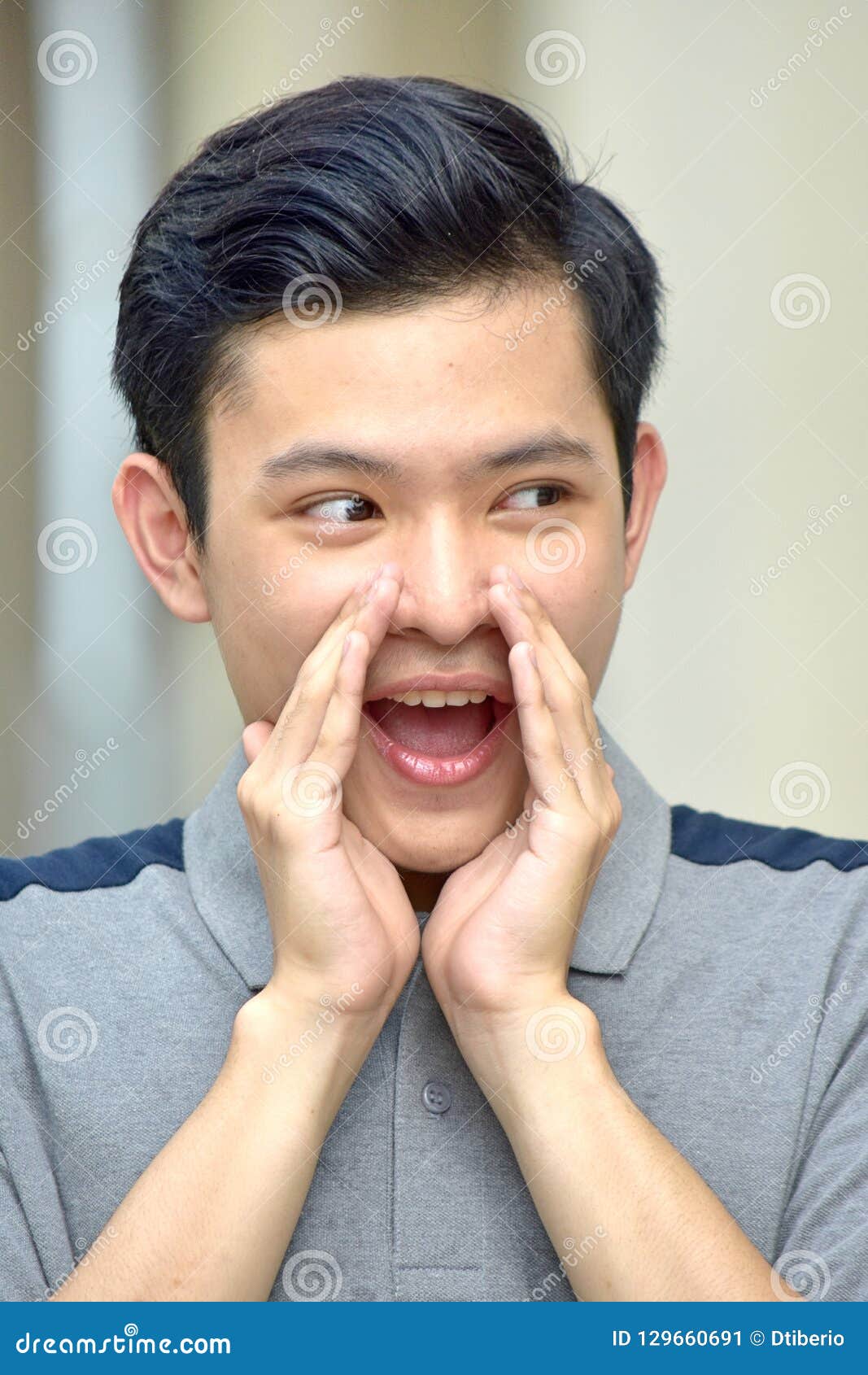 Man Shouts Seeing Shocking Situation, Feeling Nervous And Scared ...