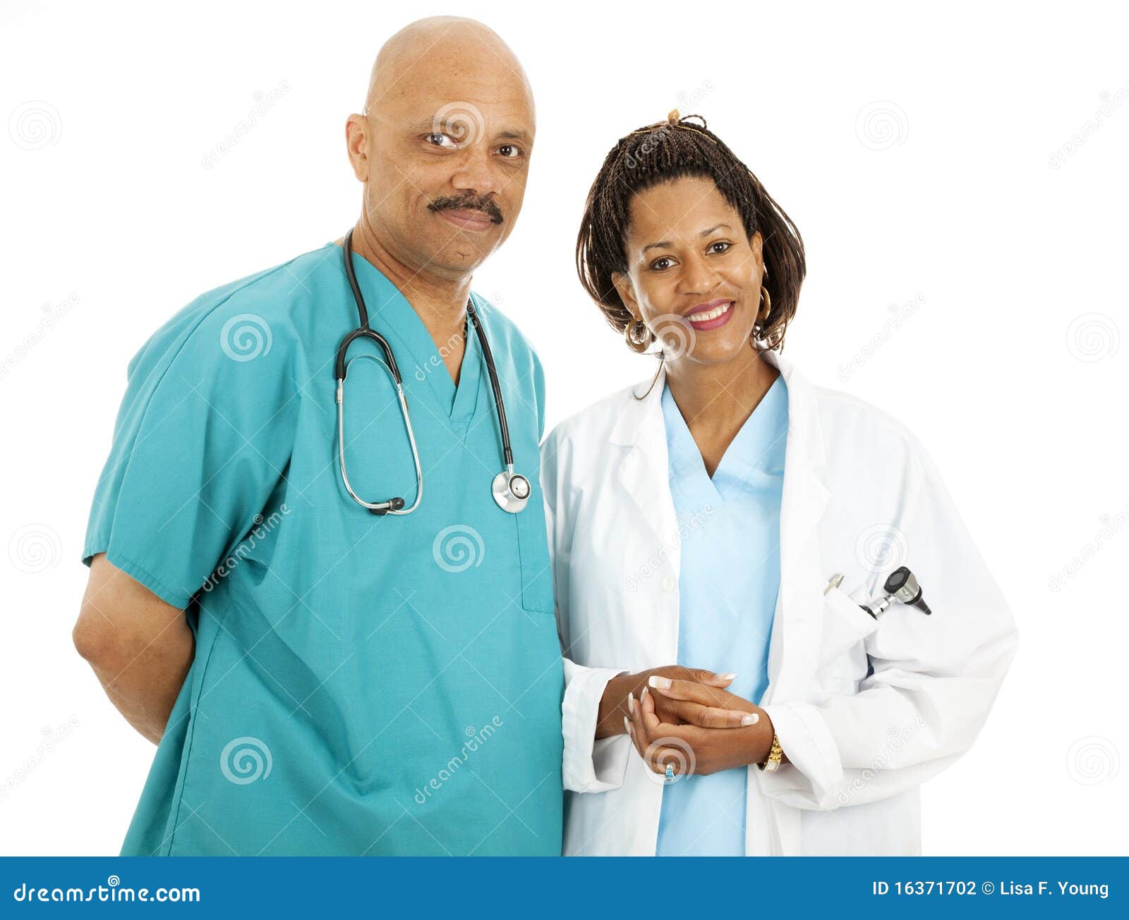 Good Looking Doctors stock photo. Image of isolated, discussion - 16371702