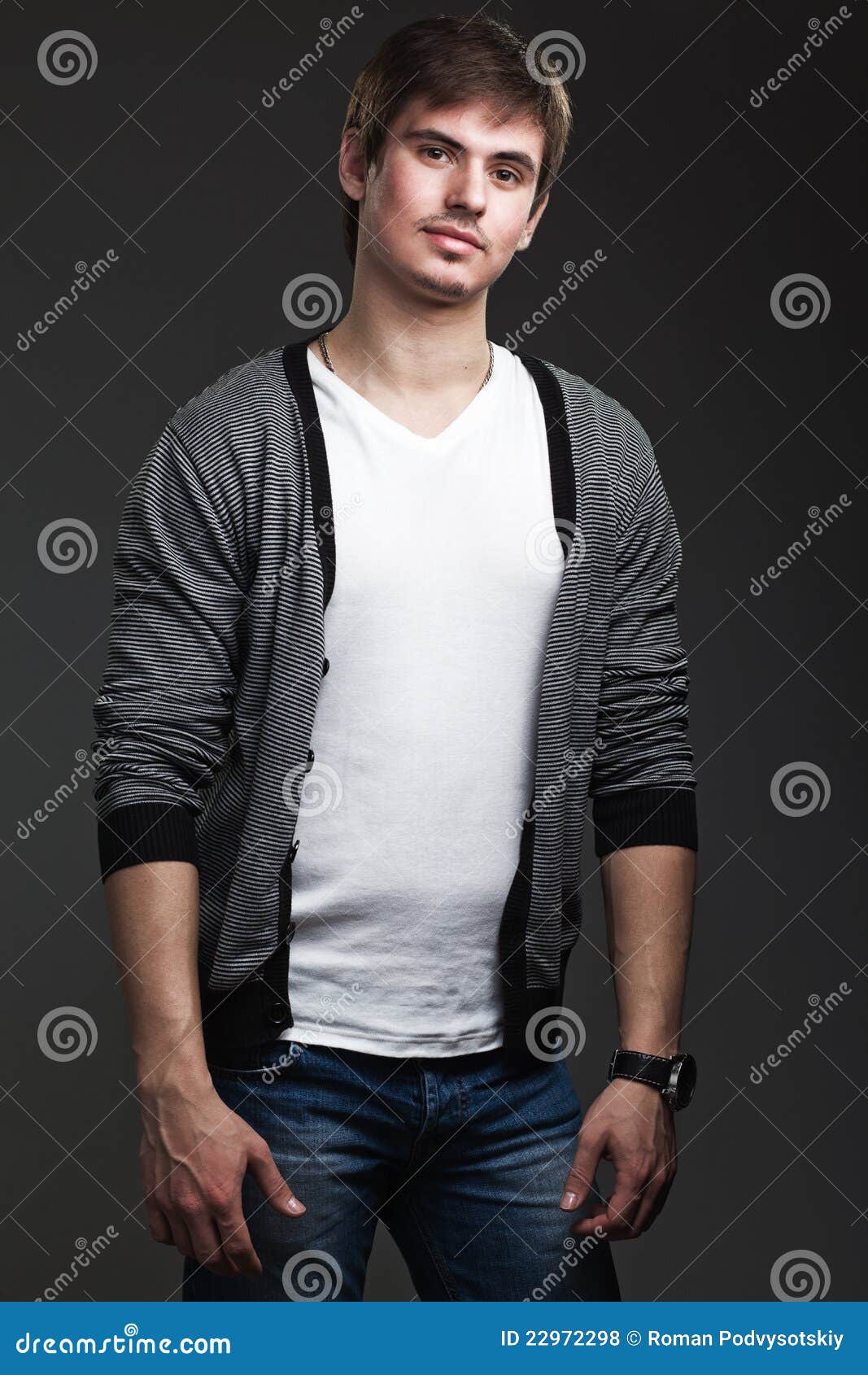 Good looking fashion young stock photo. Image of clothing - 22972298