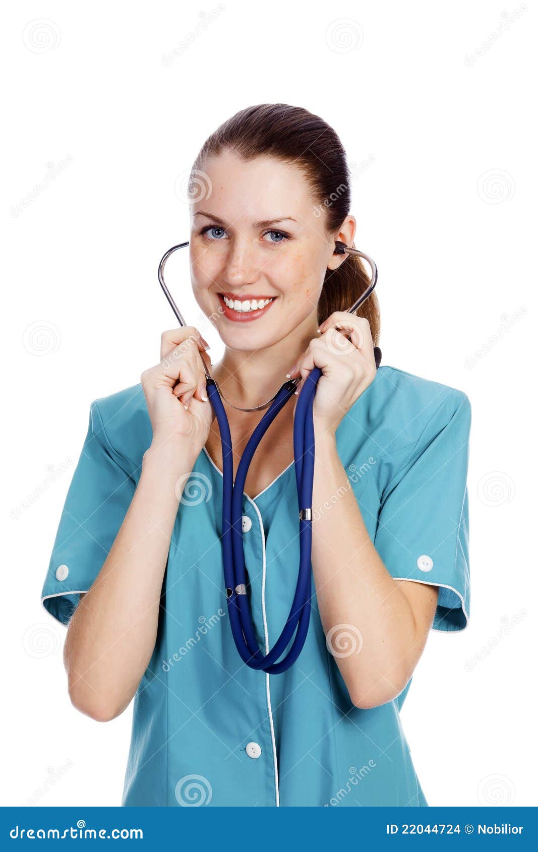 Good looking female doctor stock photo. Image of lady - 22044724