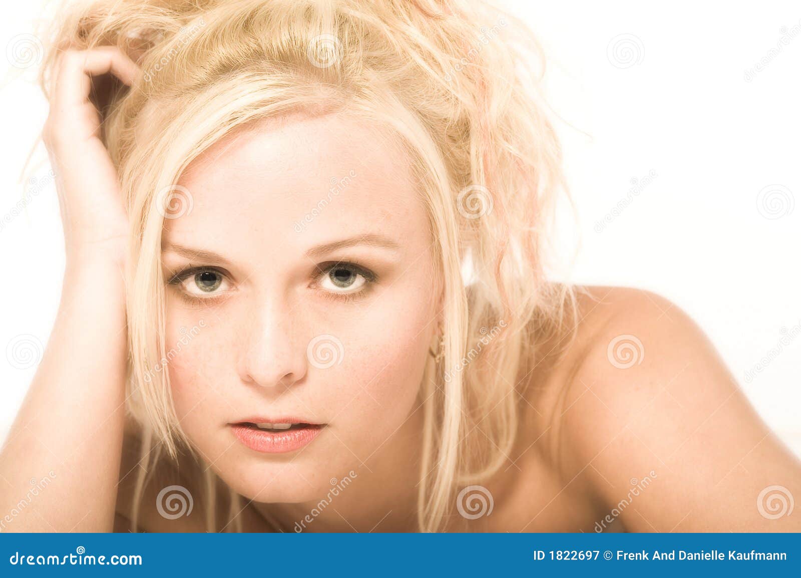 Good looking girl stock image. Image of portrait, hair - 1822697