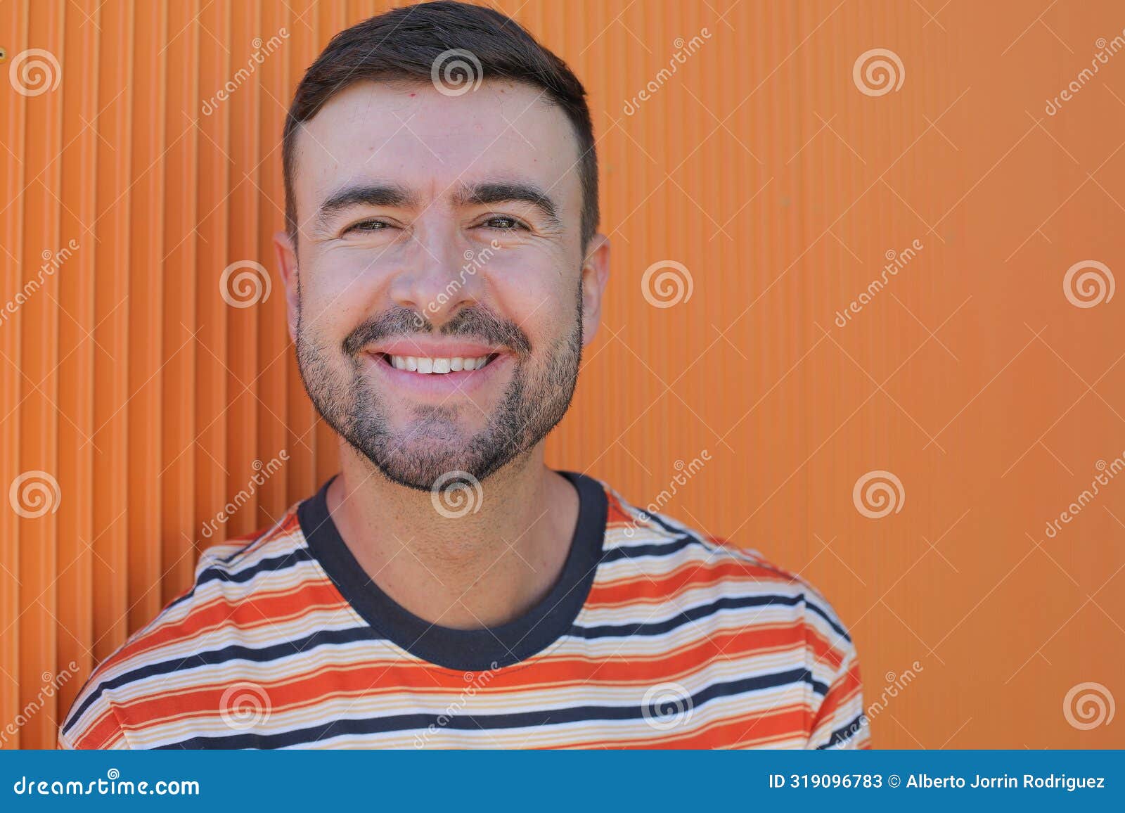 Good Looking Man with a Beard Stock Image - Image of beard, casual ...