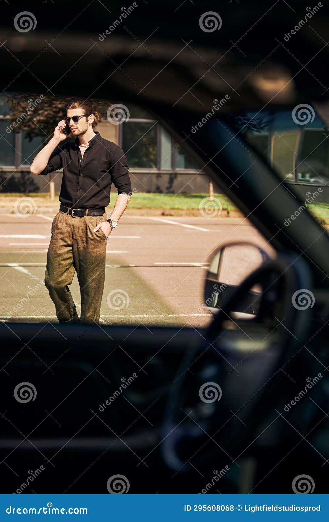 Good Looking Man with Dapper Look Stock Photo - Image of lifestyle, dashing: 295608068