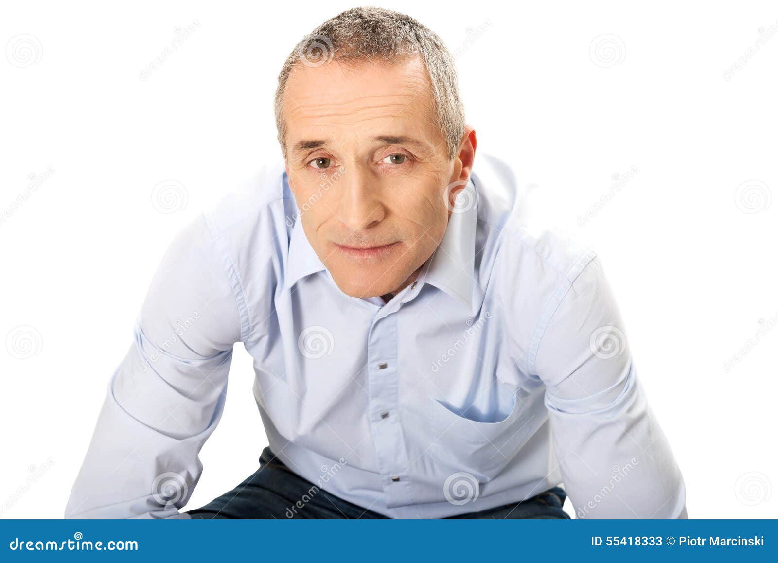 Good looking man stock image. Image of pensive, looking - 55418333