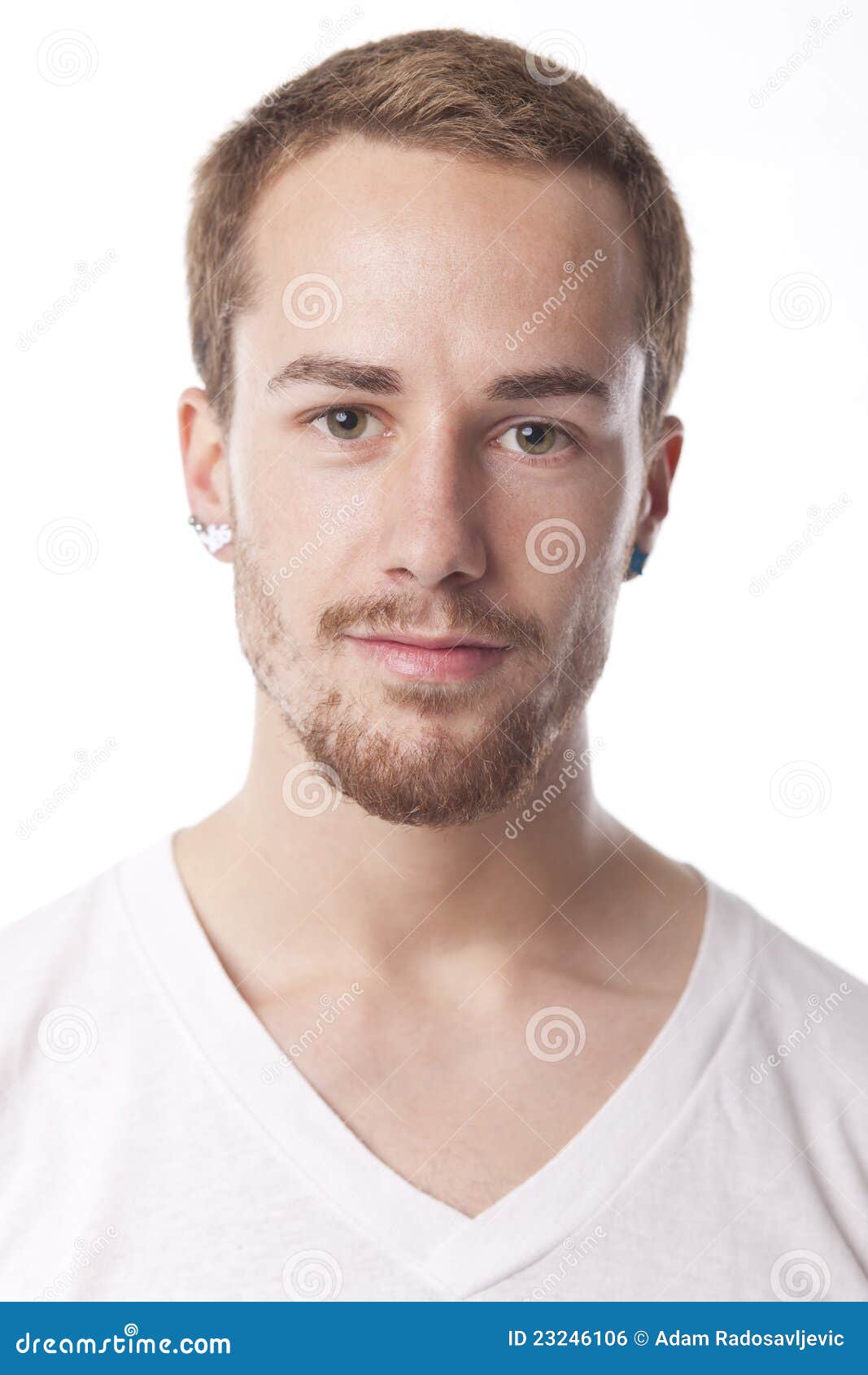 Good Looking Man Portrait stock photo. Image of student - 23246106