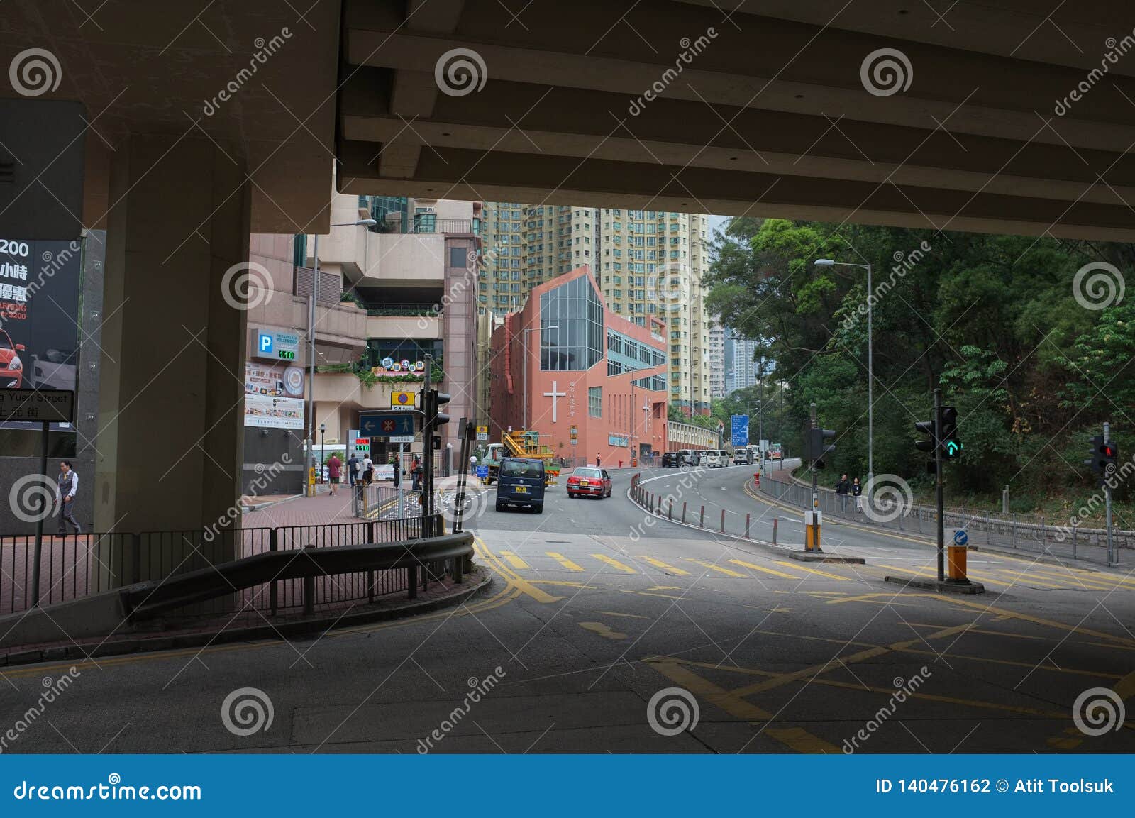 A Good Looking Modern Church, Hong Kong Editorial Photography - Image ...