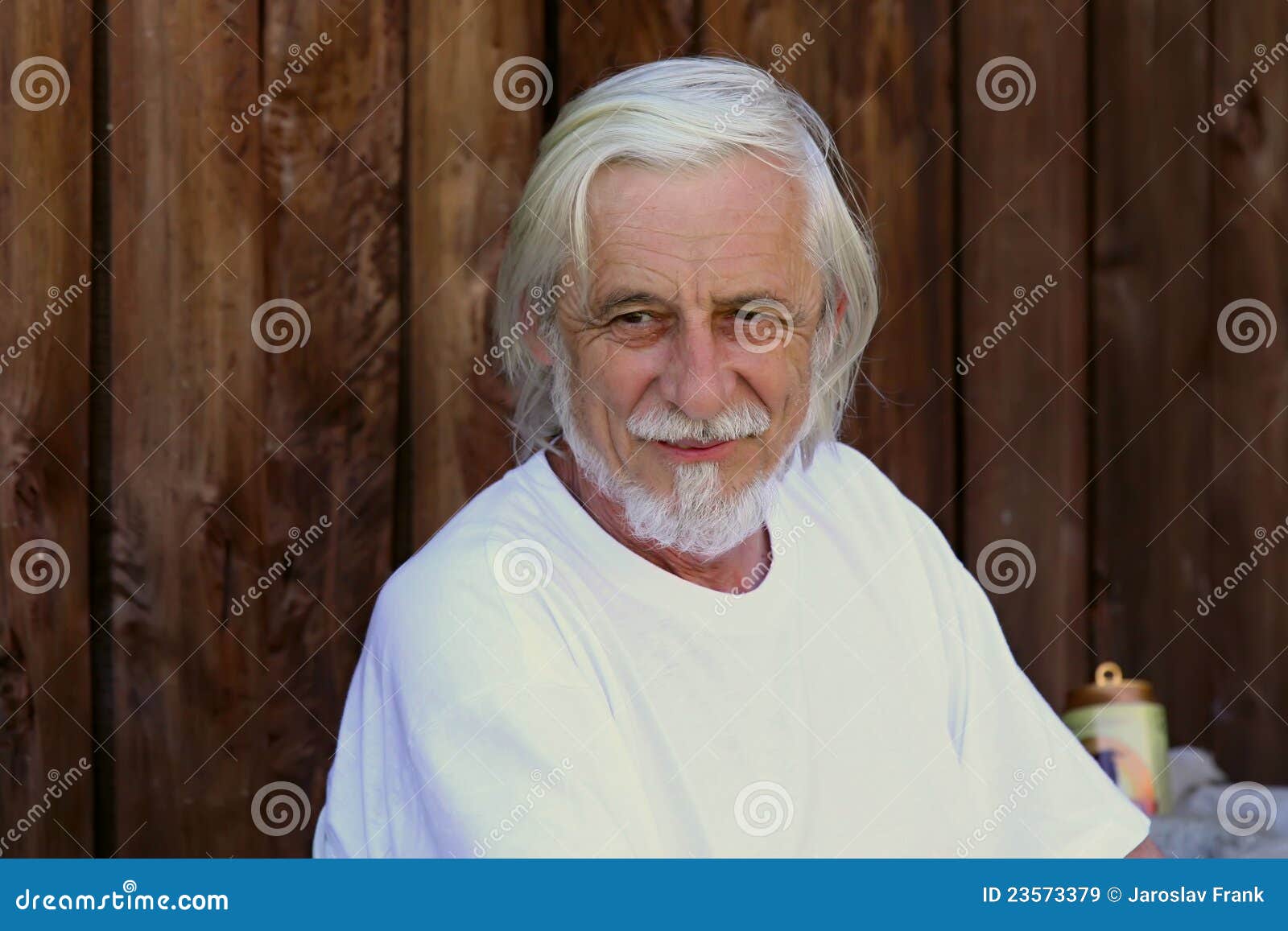 Good Looking, Smiling Old Gray Man Stock Image - Image of person, happy ...