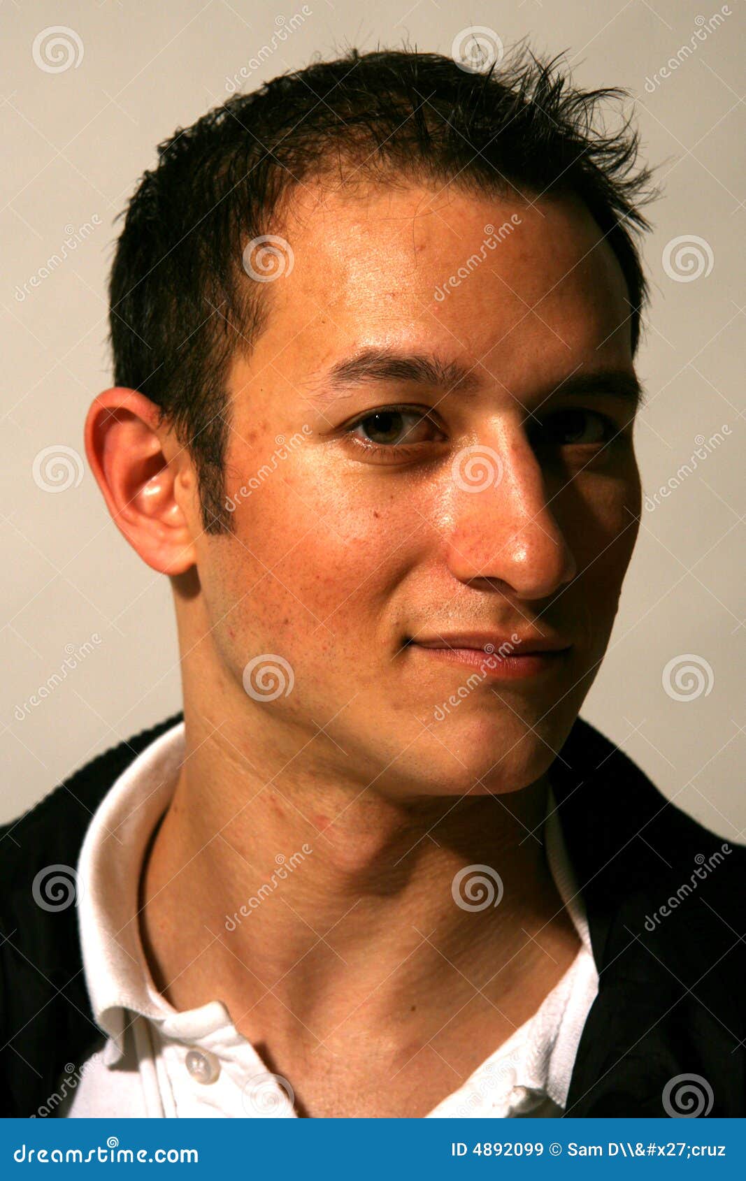 Good Looking Young Man in Studio Stock Image - Image of face, anglo ...