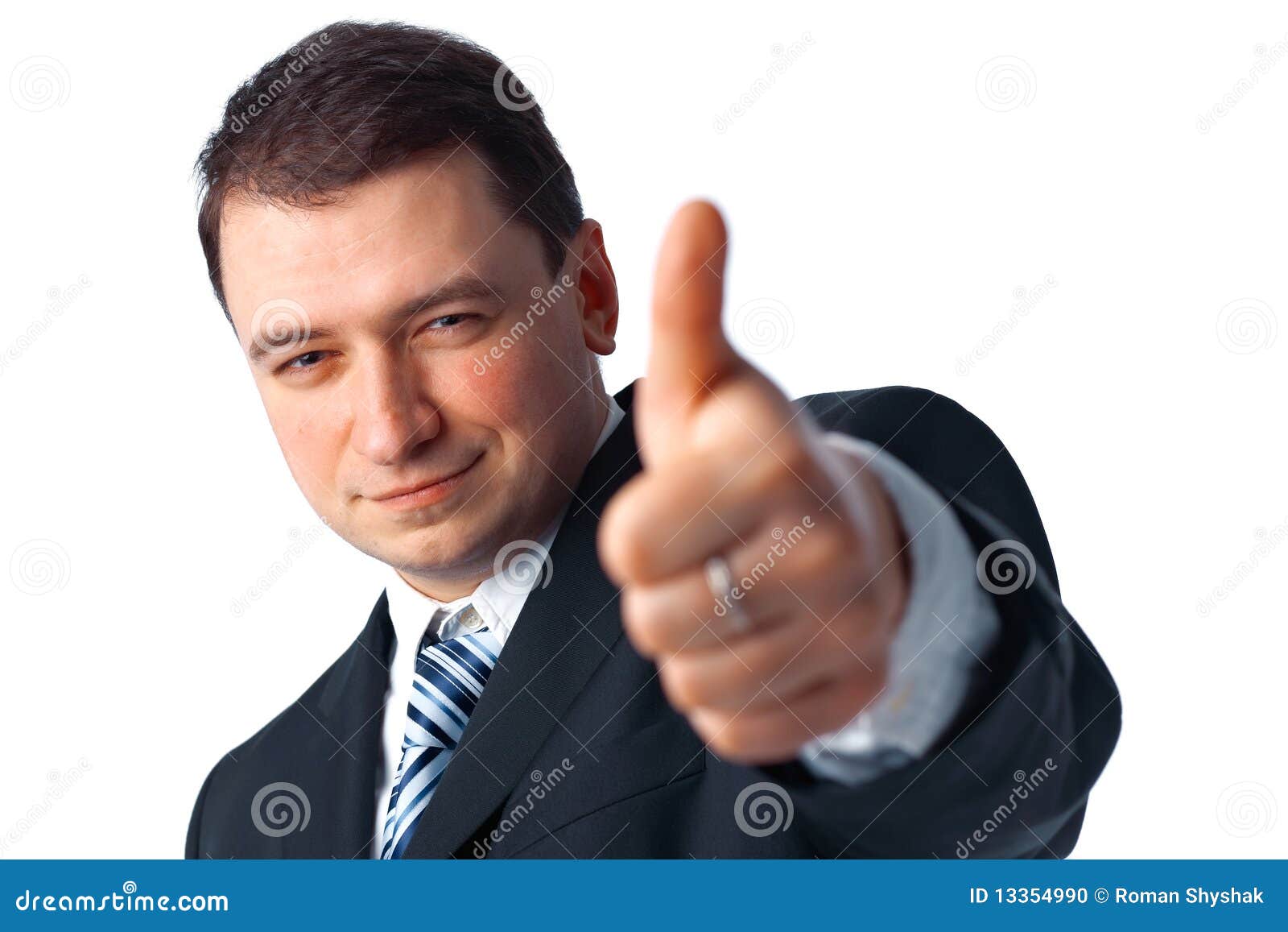 Good Luck! stock photo. Image of male, positive, success - 13354990