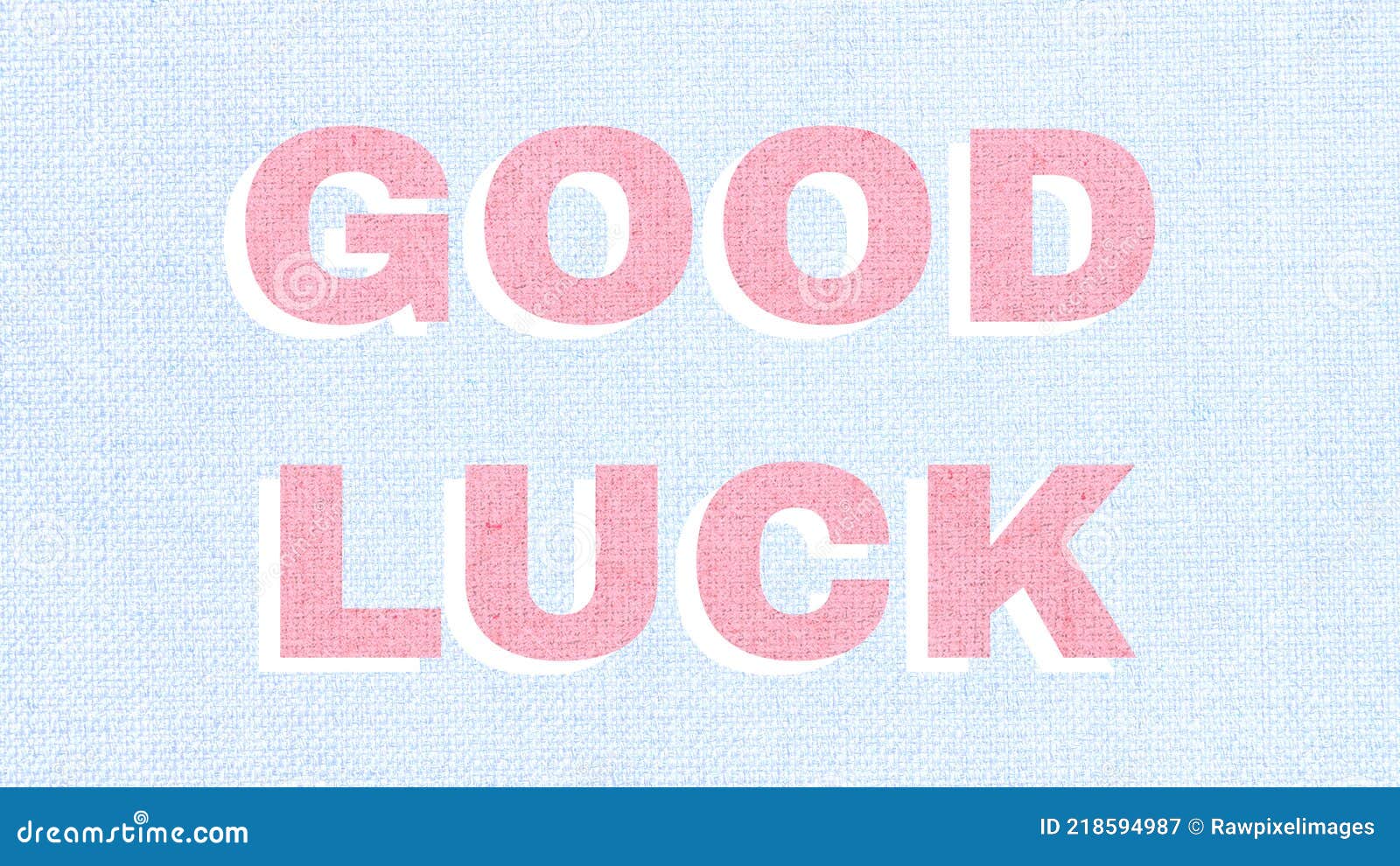 Good Luck Bold Word Typography Stock Image - Image of desktop, wishes ...