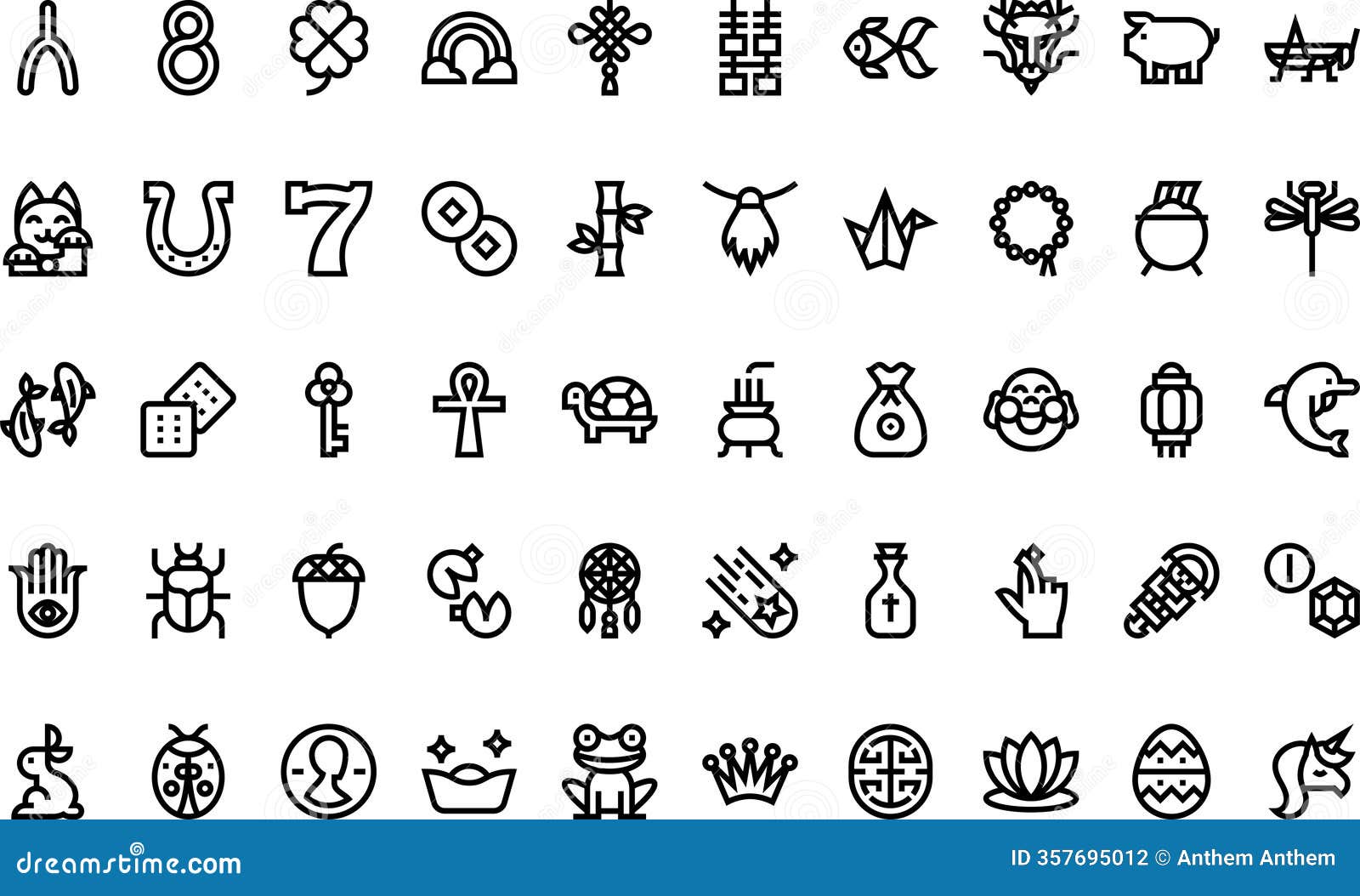 Good Luck Icons High-Quality Vector Icons Collection with Editable ...
