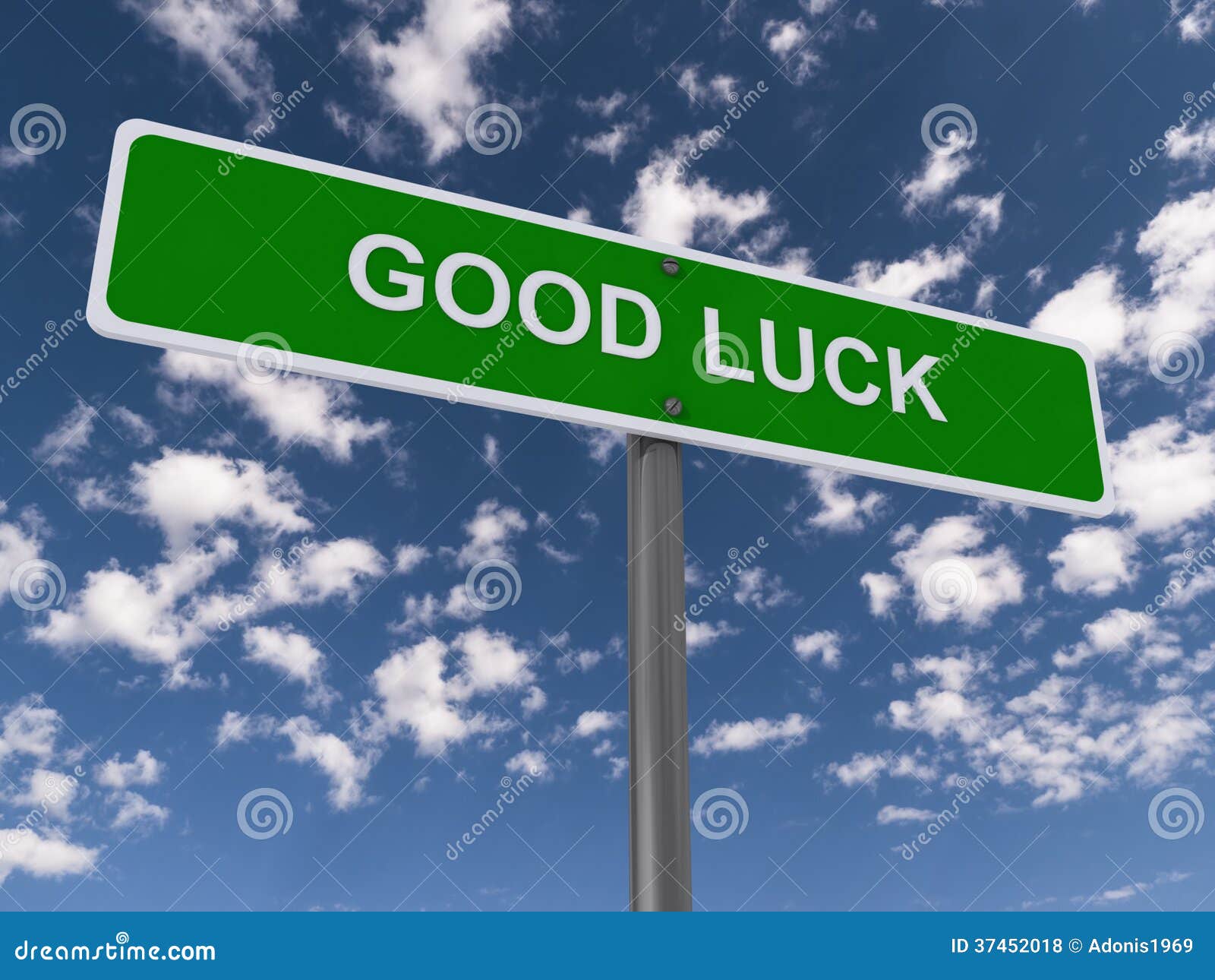 Good Luck Sign Royalty-Free Illustration | CartoonDealer.com #37452018