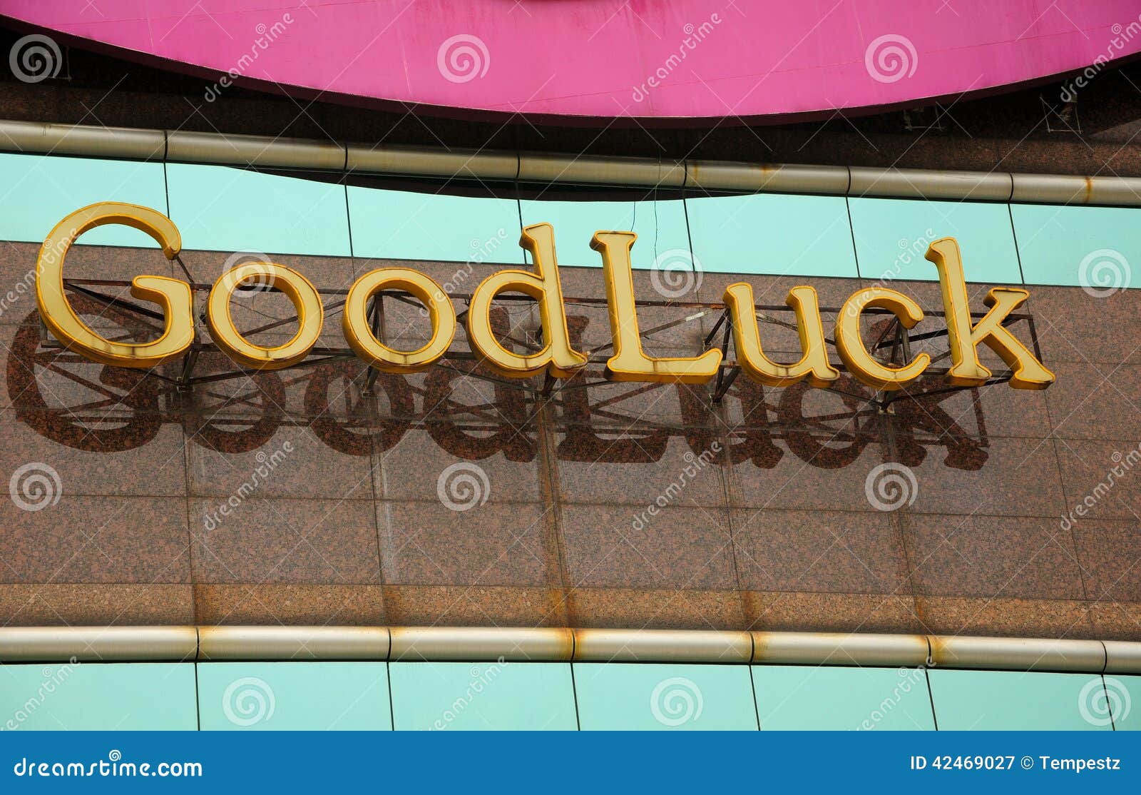 Good Luck Sign stock image. Image of good, letters, luck - 42469027