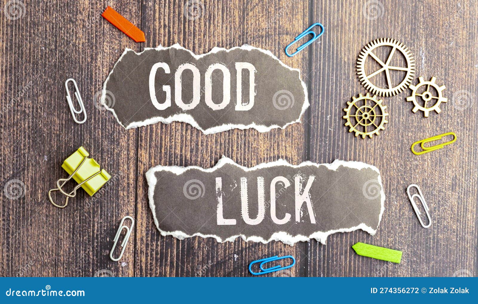 Good Luck Text on a Wooden Cubes, Text Stock Photo - Image of positive ...