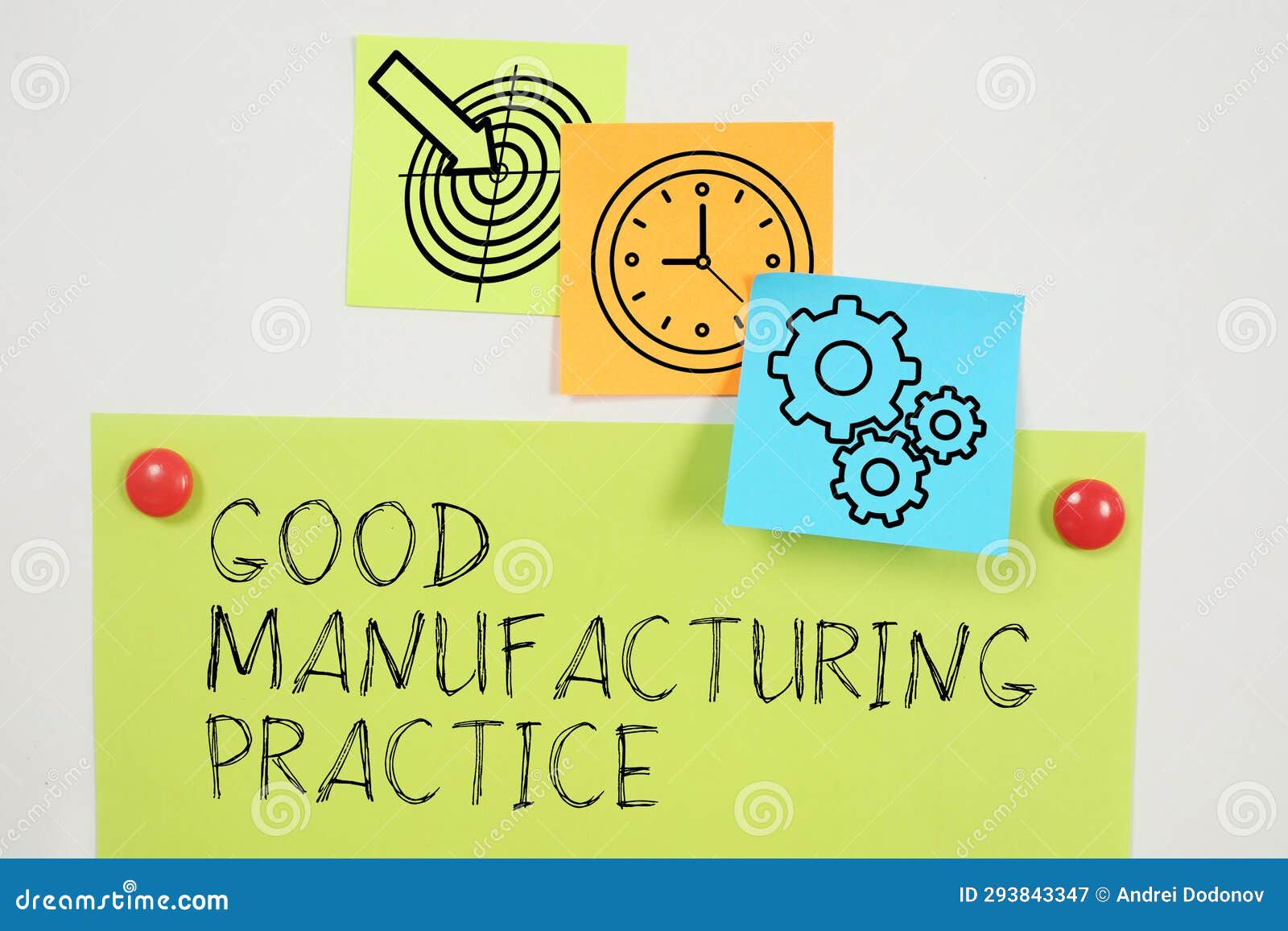Good Manufacturing Practice GMP is Shown Using the Text Stock Image ...