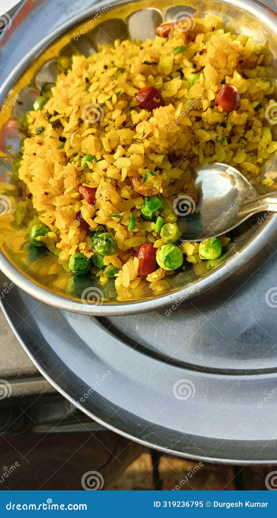 Good Meal Fried Rice Recipe in Winter Stock Image - Image of winter ...