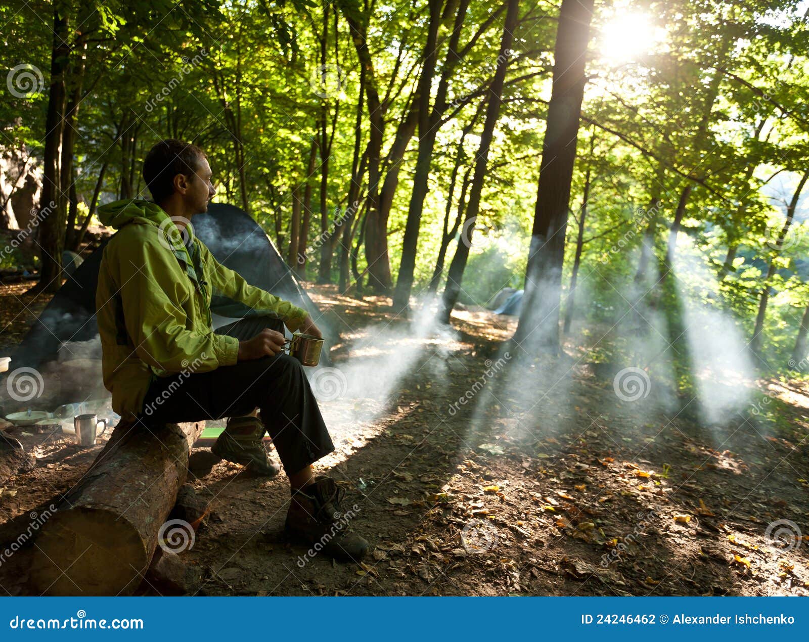 Good morning. stock photo. Image of hiking, mountain - 24246462