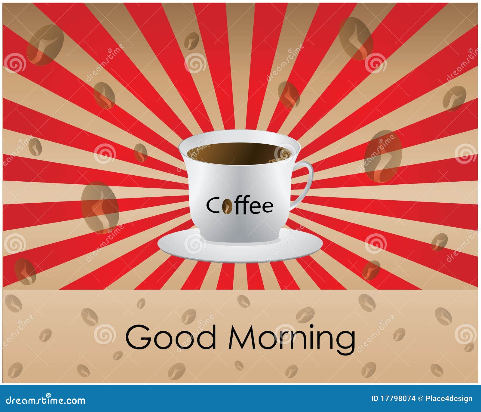 Morning Coffee Latte With Bread On The Table Aesthetic Created With ...