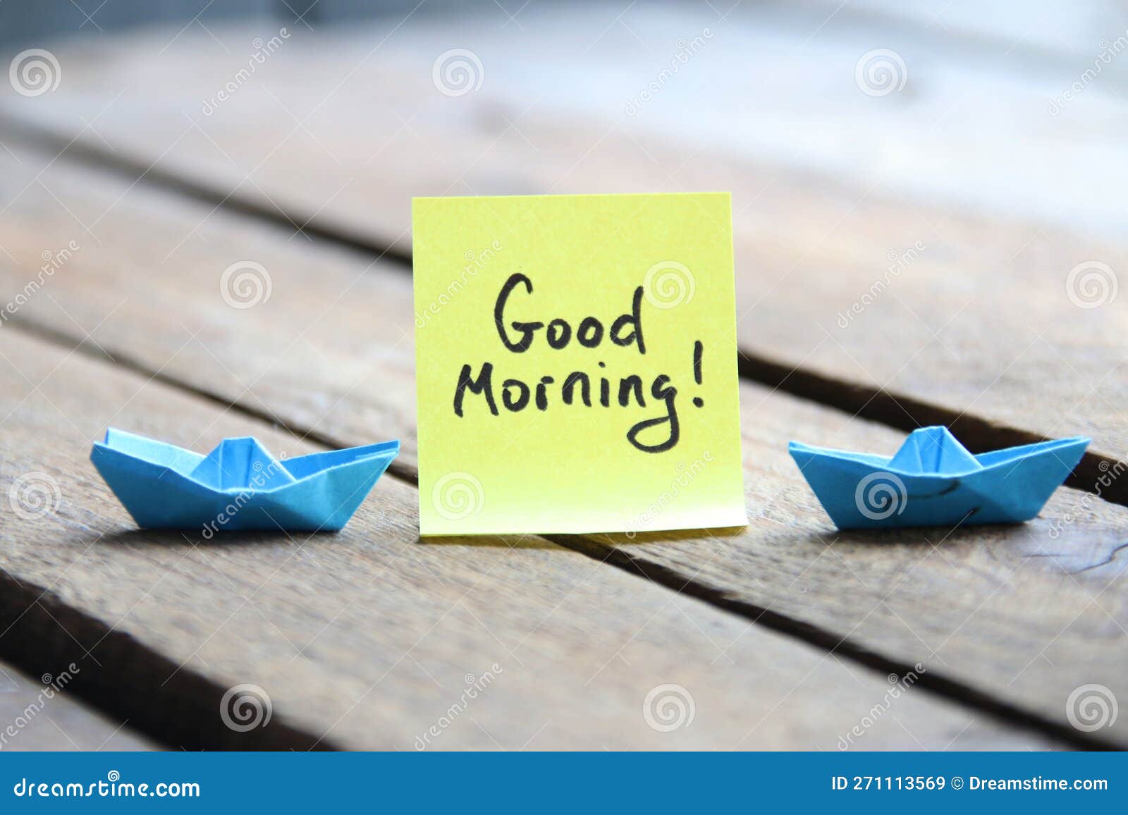 Good Morning Inscription on the Tag Stock Image - Image of dialogue ...