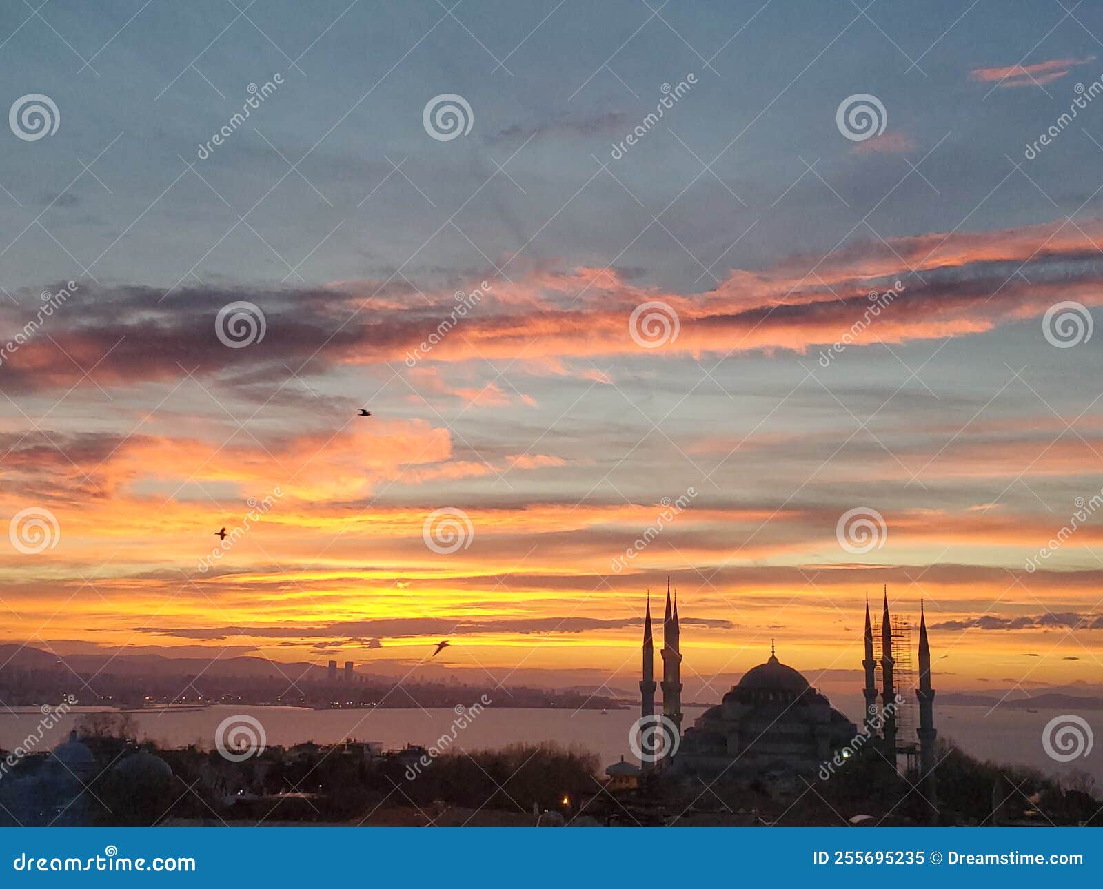 Good morning Istanbul stock image. Image of evening - 255695235
