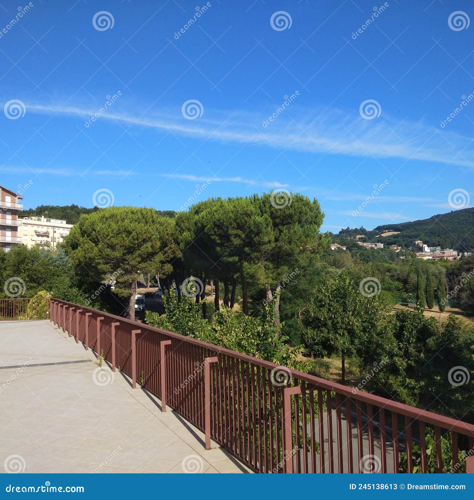 Good morning in Italy. stock image. Image of bridge - 245138613