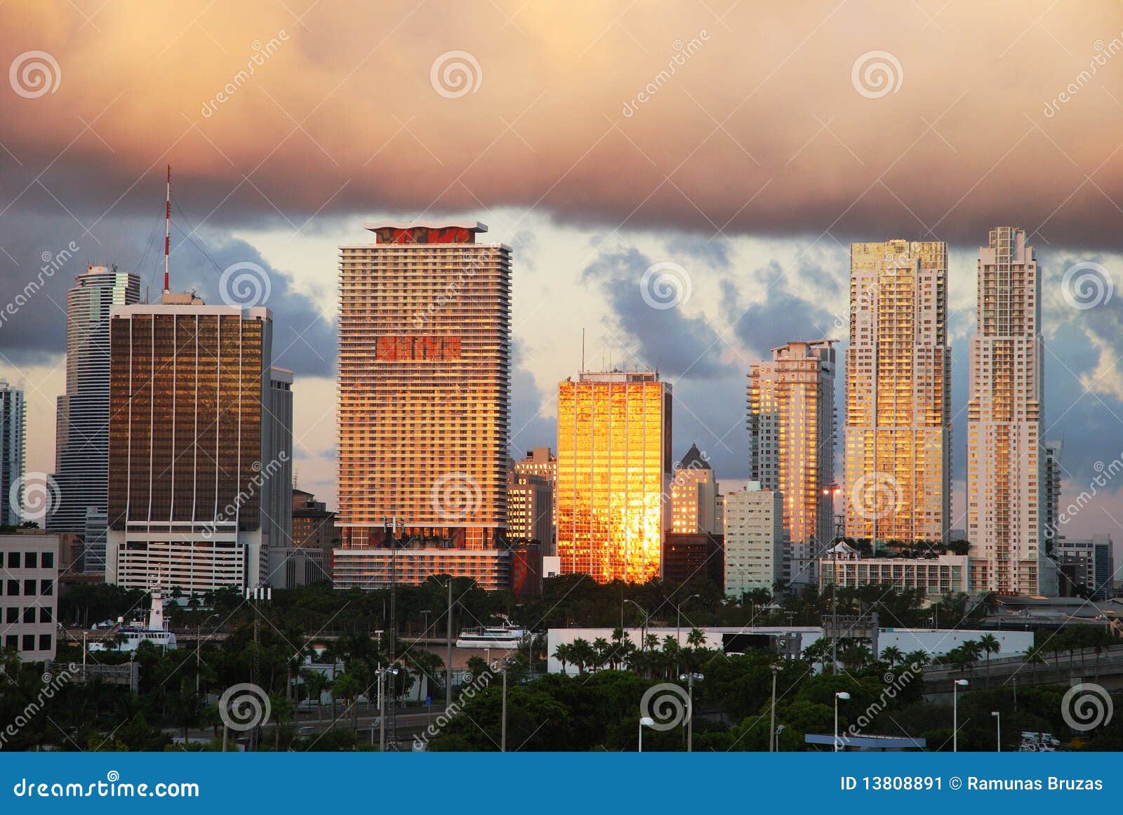Good Morning Miami stock image. Image of travel, modern - 13808891