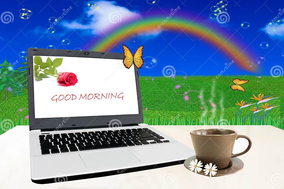 Good Morning, stock photo. Image of book, business, outdoor - 47889148