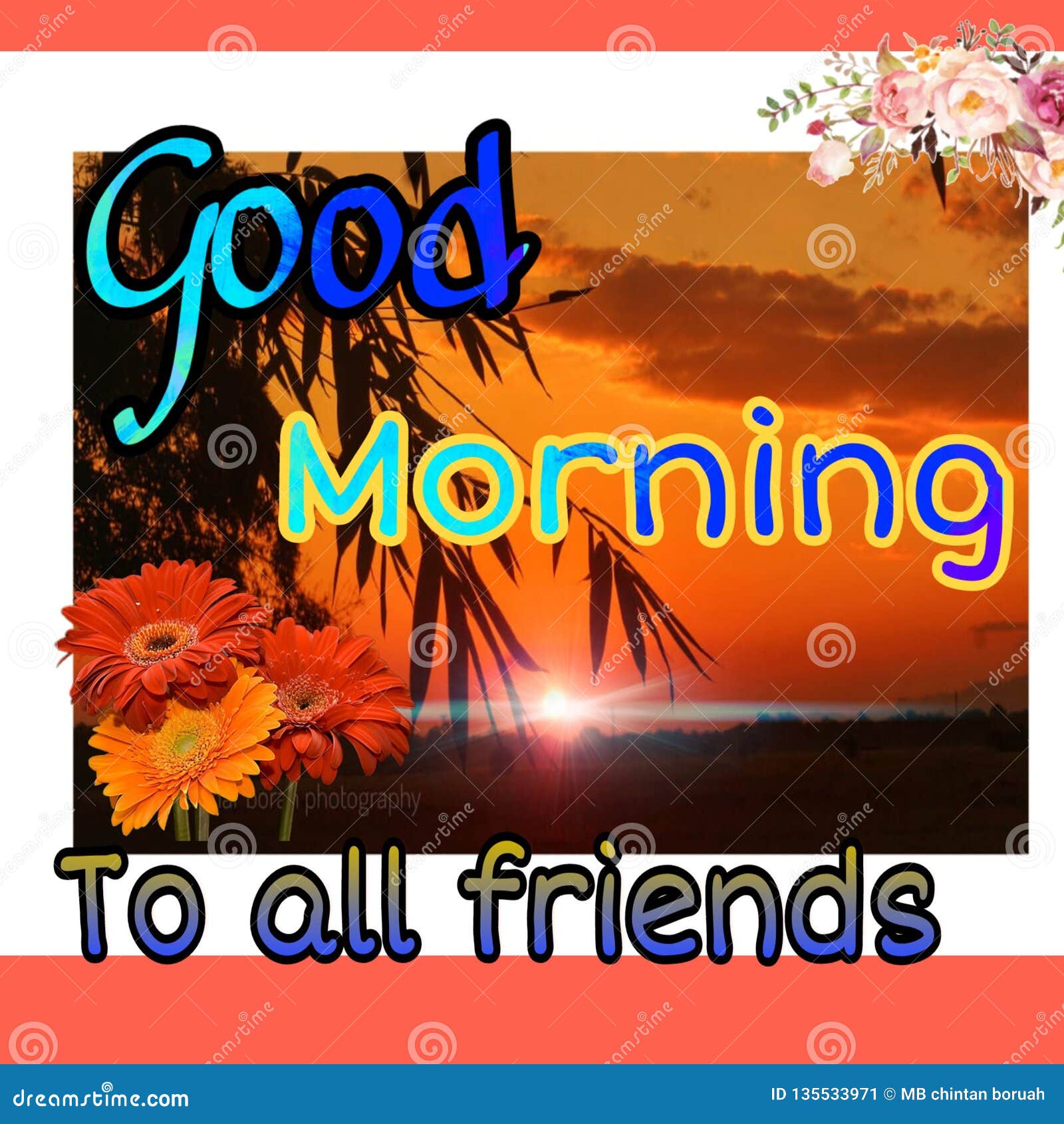 Good morning pic stock illustration. Illustration of picgood - 135533971